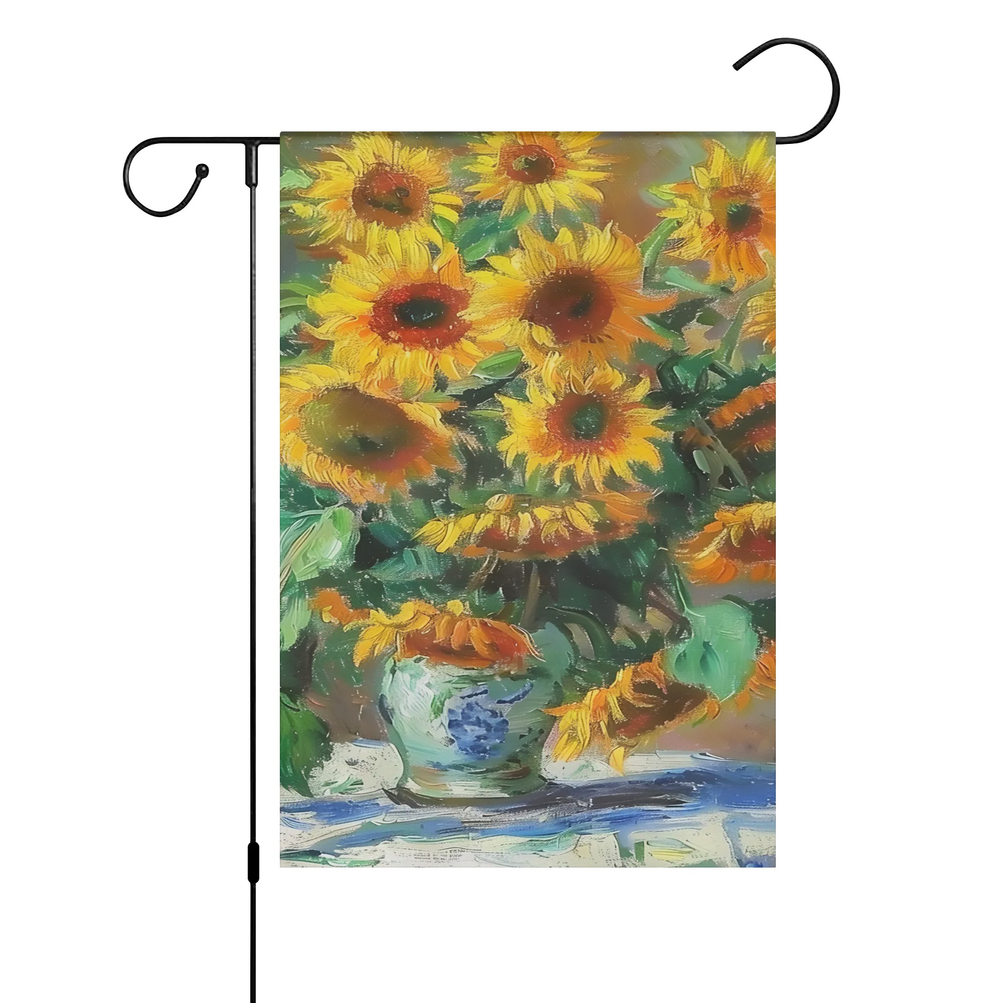 Square Garden Flag Exquisite Simple Double Sided Outdoor Flag Durable ...