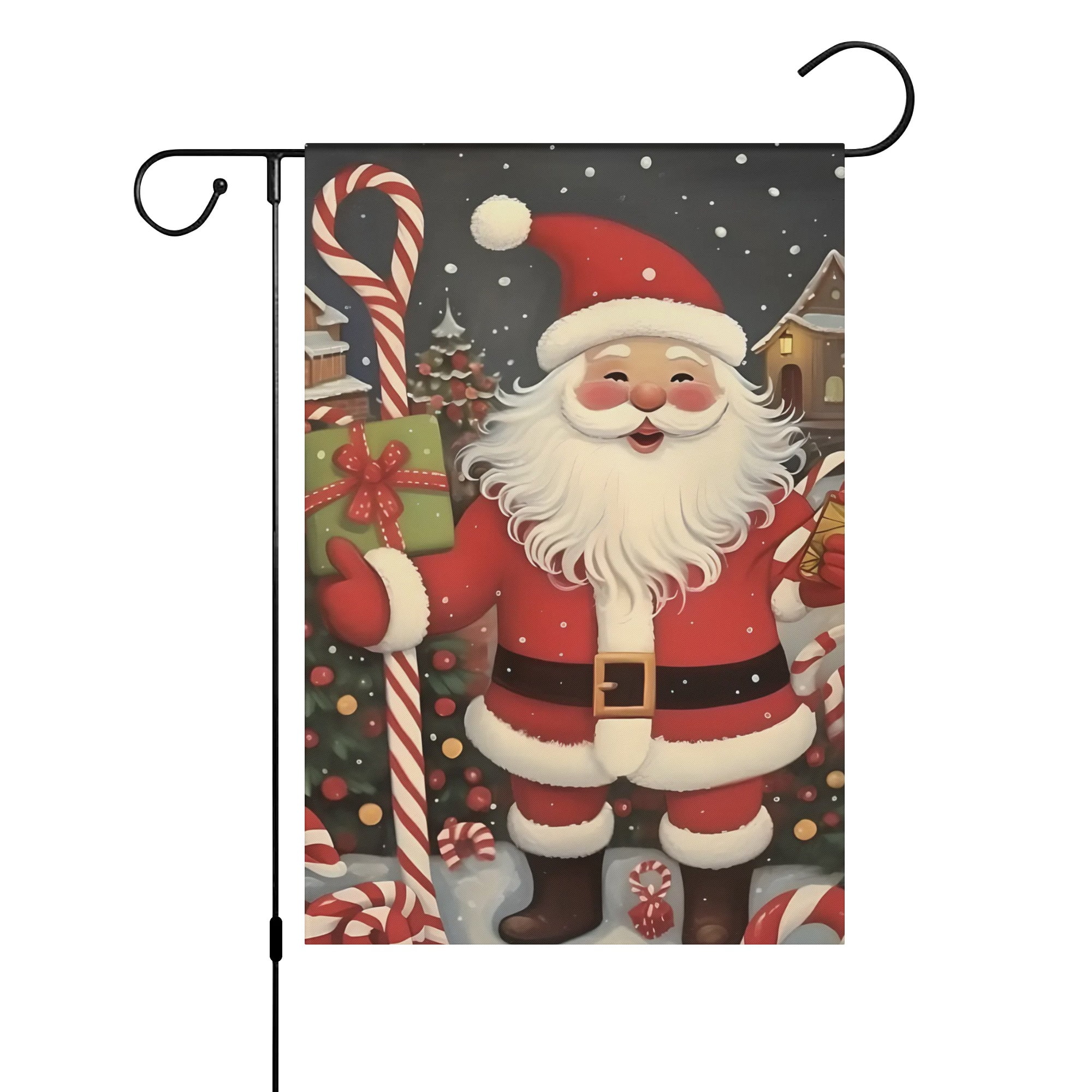 Square Garden Flag Exquisite Simple Double Sided Outdoor Flag Durable ...