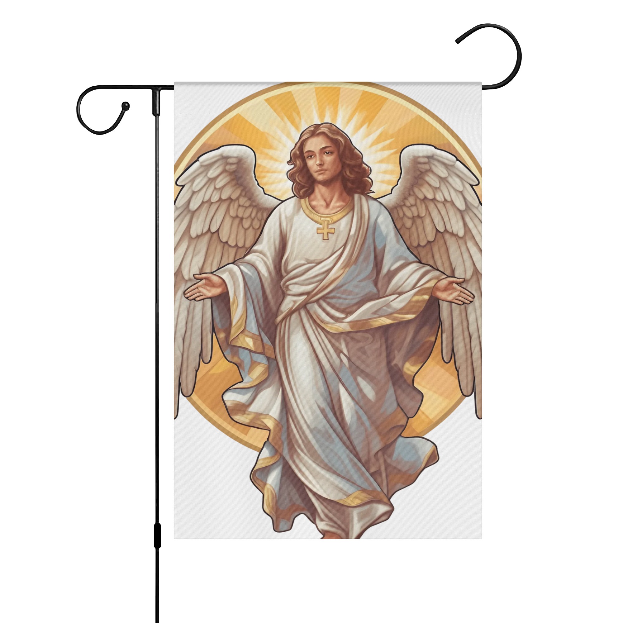 Square Garden Flag Exquisite Simple Double Sided Outdoor Flag Durable ...