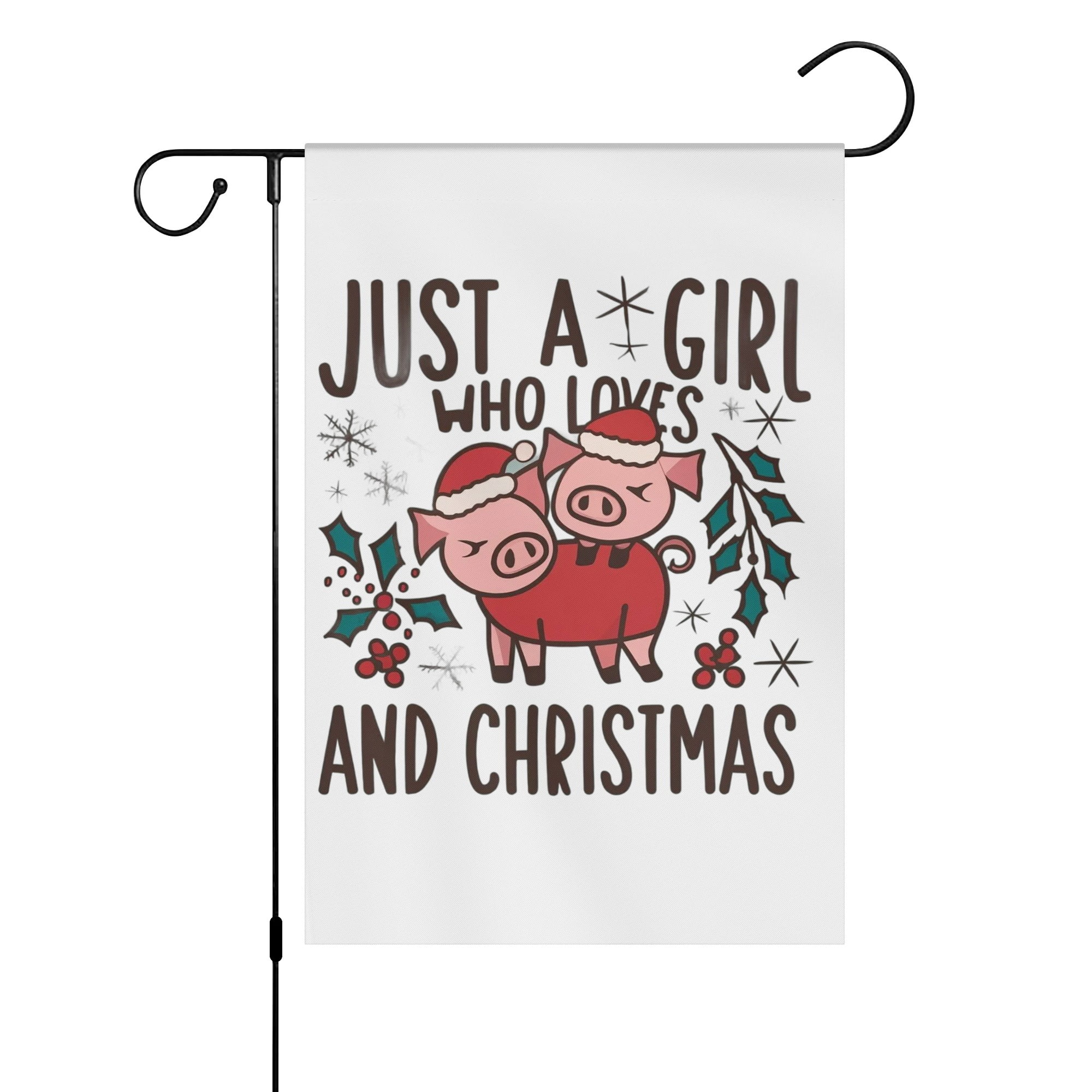 Square Garden Flag Exquisite Simple Style Outdoor Flag Double Sided ...