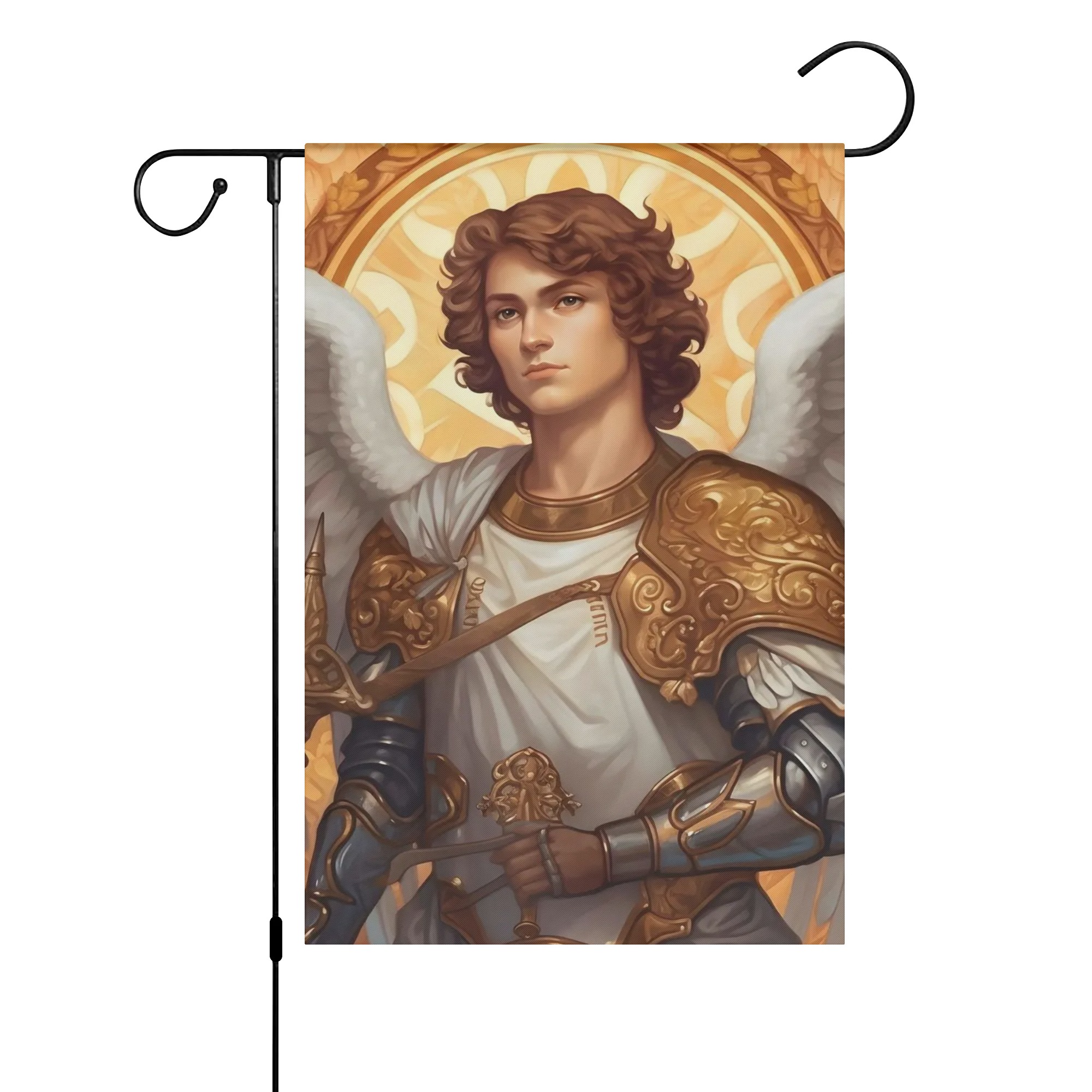 Square Garden Flag Exquisite Simple Style c Double Sided Outdoor Flag ...