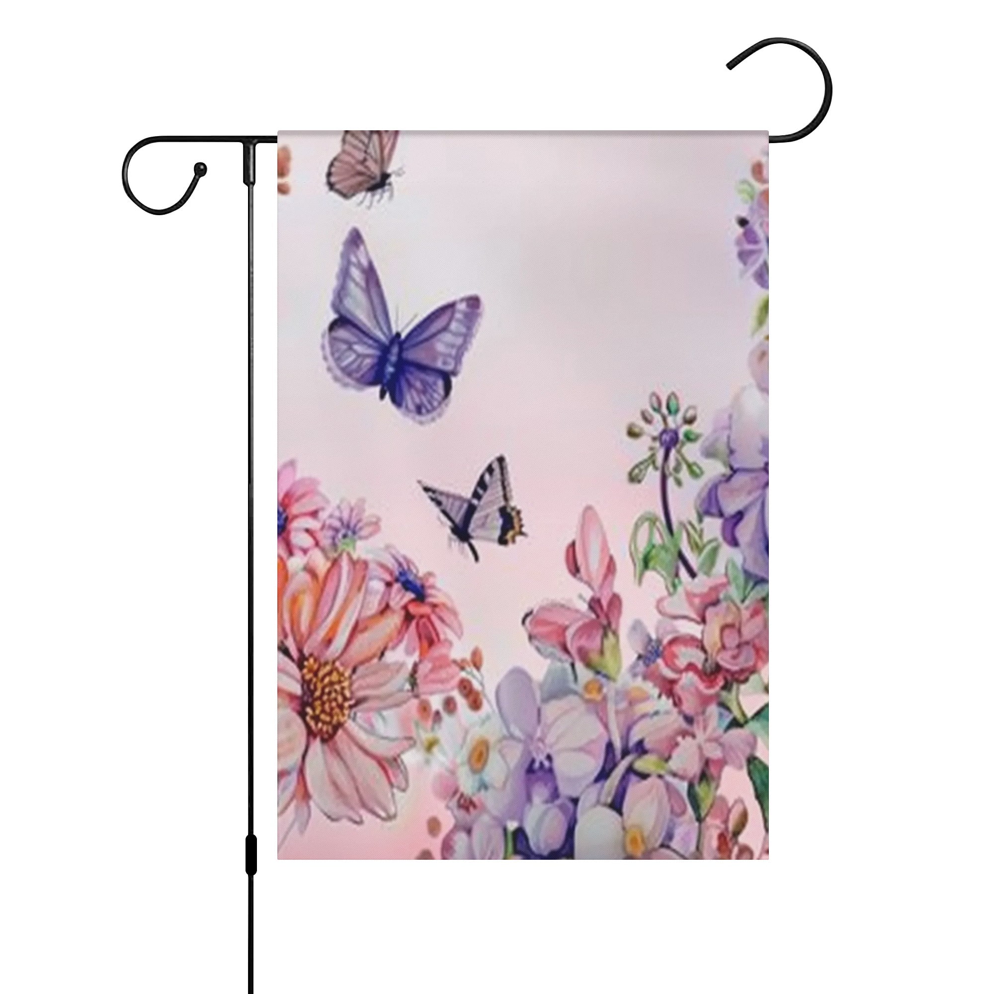 Square Garden Flag Exquisite Style Outdoor Flag Double Sided Durable ...