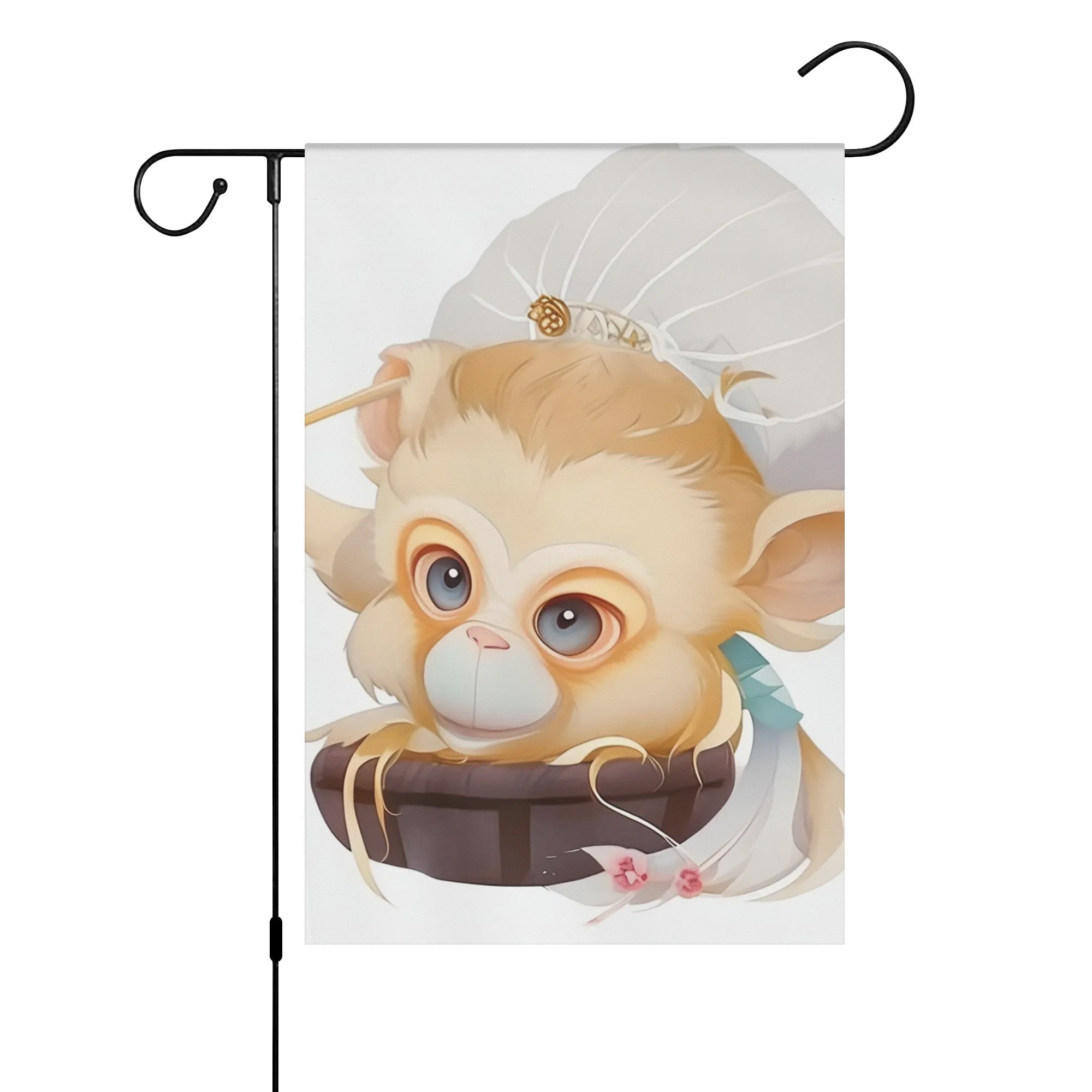 Square Garden Flag Exquisite Sun WuKong Double Sided Outdoor Flag ...