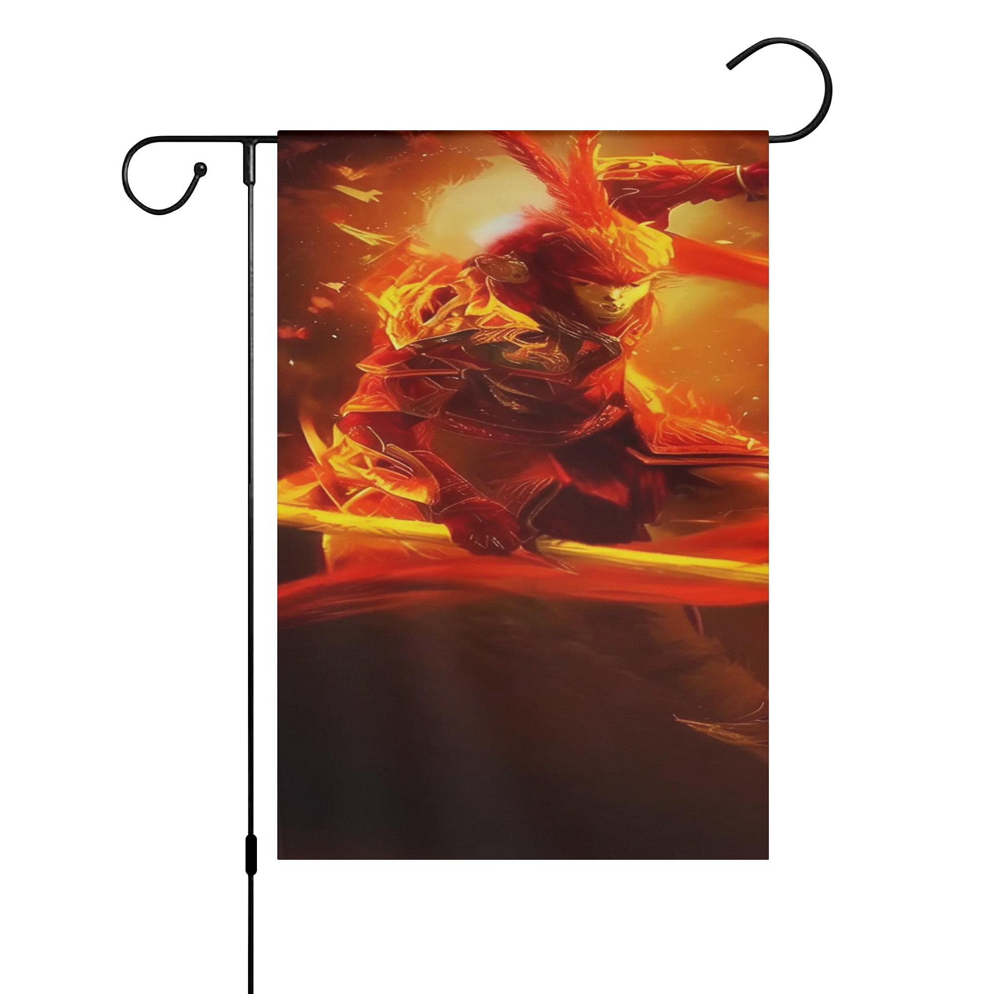 Square Garden Flag Exquisite Sun Wukong Double Sided Outdoor Flag ...