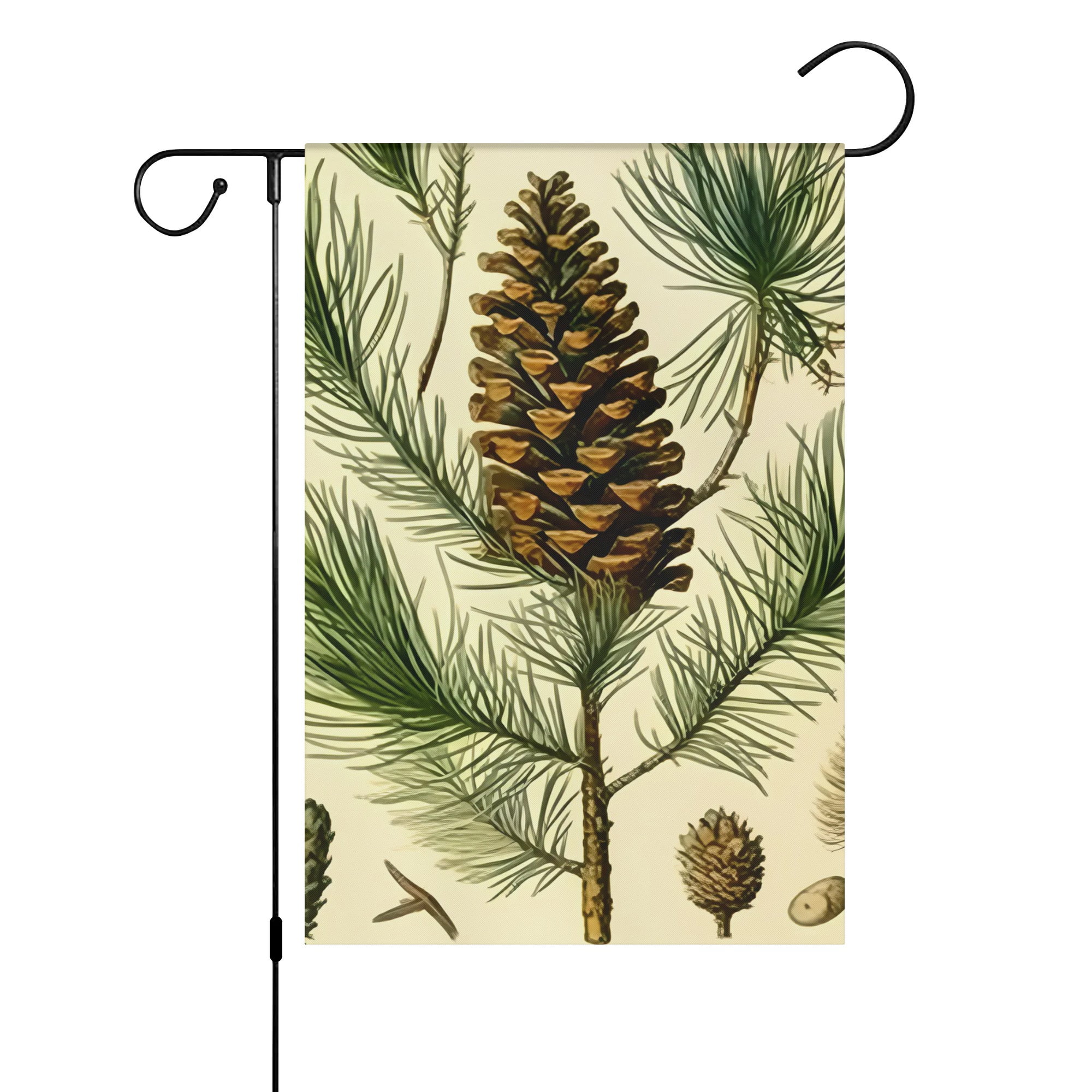 Square Garden Flag Fashionable Beautiful Double Sided Outdoor Flag ...