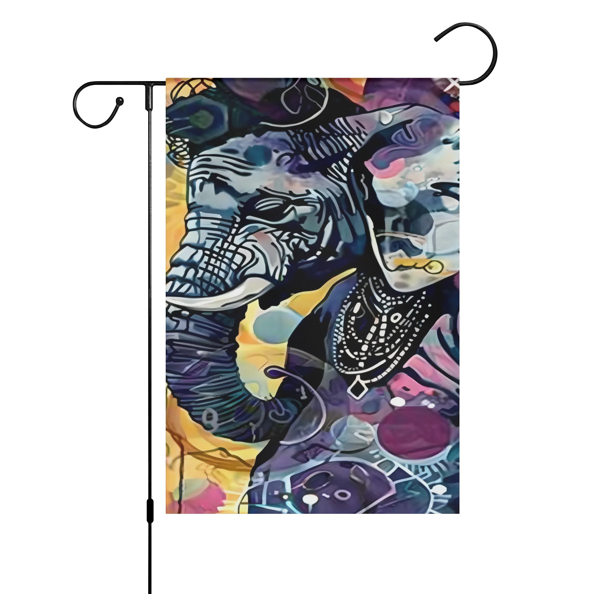 Square Garden Flag Pretty Style Outdoor Flag Double Sided Durable and ...