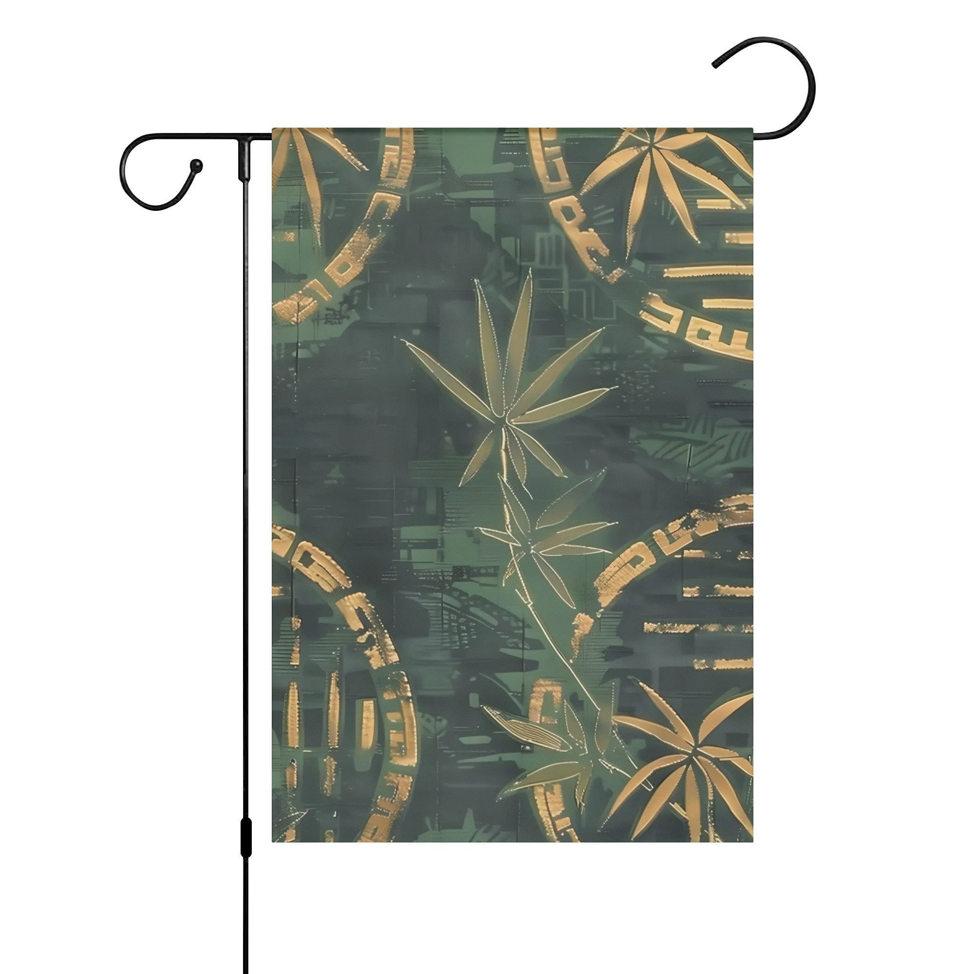 Square Garden Flag Simple Fashion Style Outdoor Flag Double Sided ...