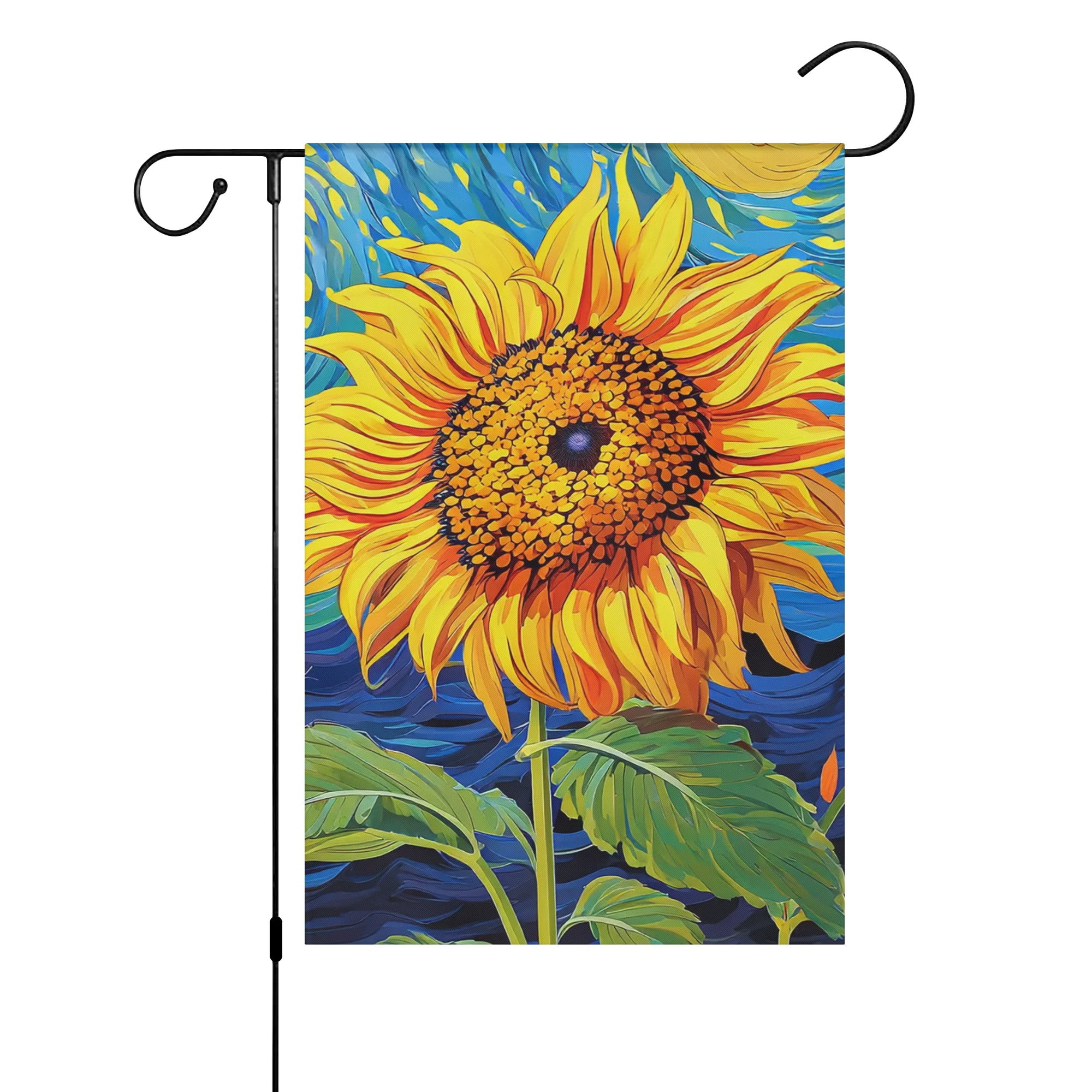Square Garden Flag Simple Style Double Sided Outdoor Flag Durable and ...