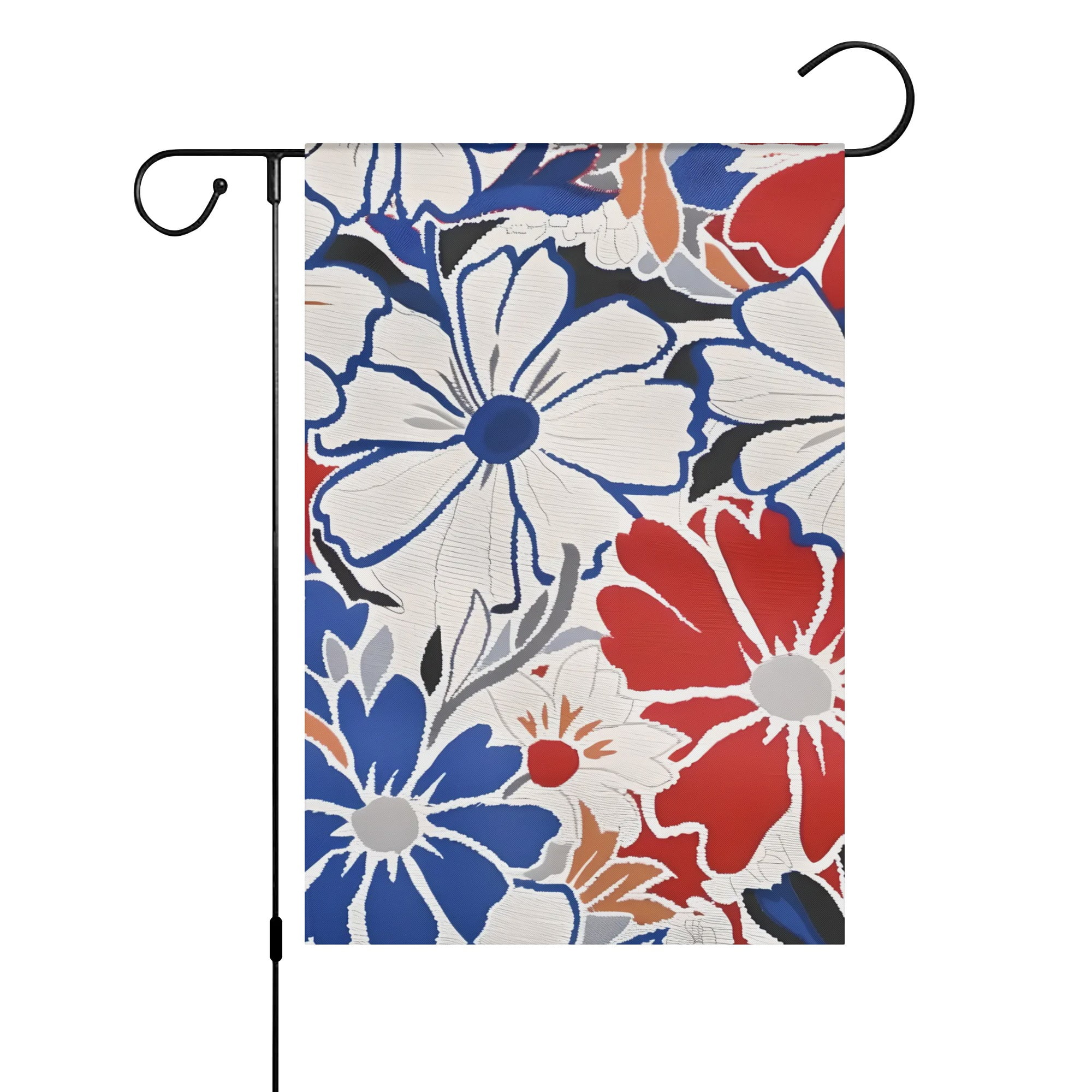 Square Garden FlagExquisite Style Double Sided Outdoor Flag Durable and ...