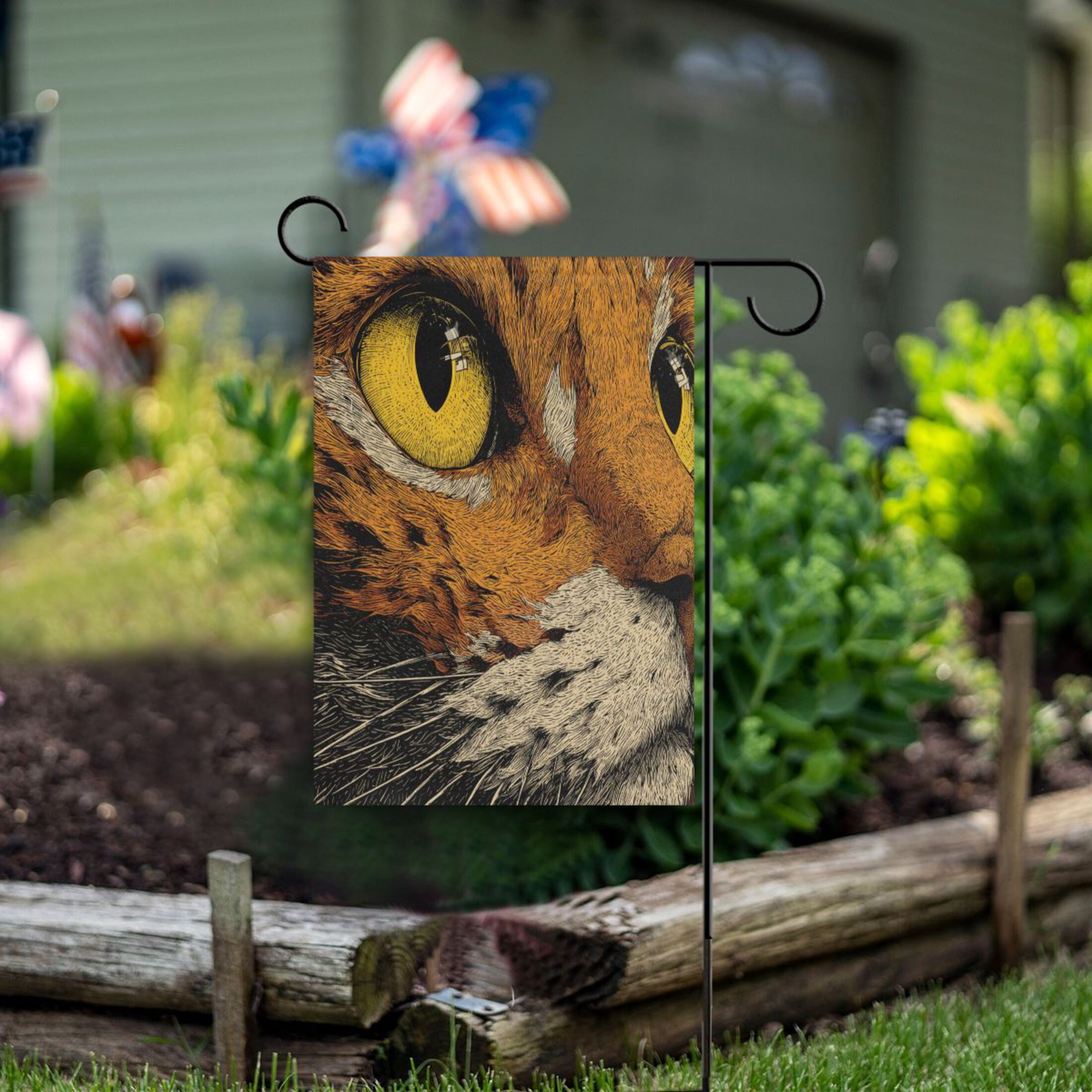 Square Garden Flags 28x40in Garden Flags Outdoor Flags Outdoor Banners ...