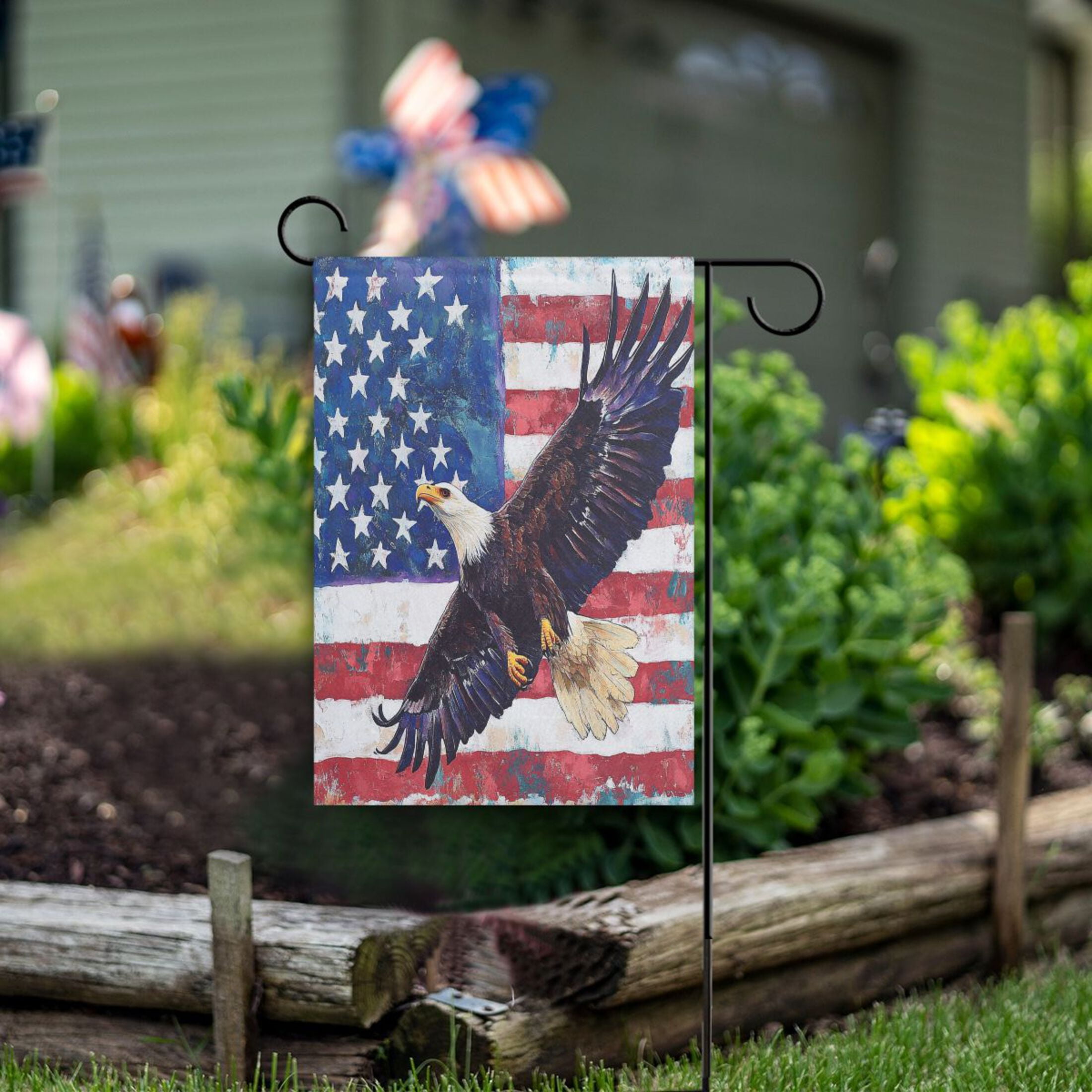 Square Garden Flags 28x40in Garden Flags Outdoor Flags Outdoor Banners ...