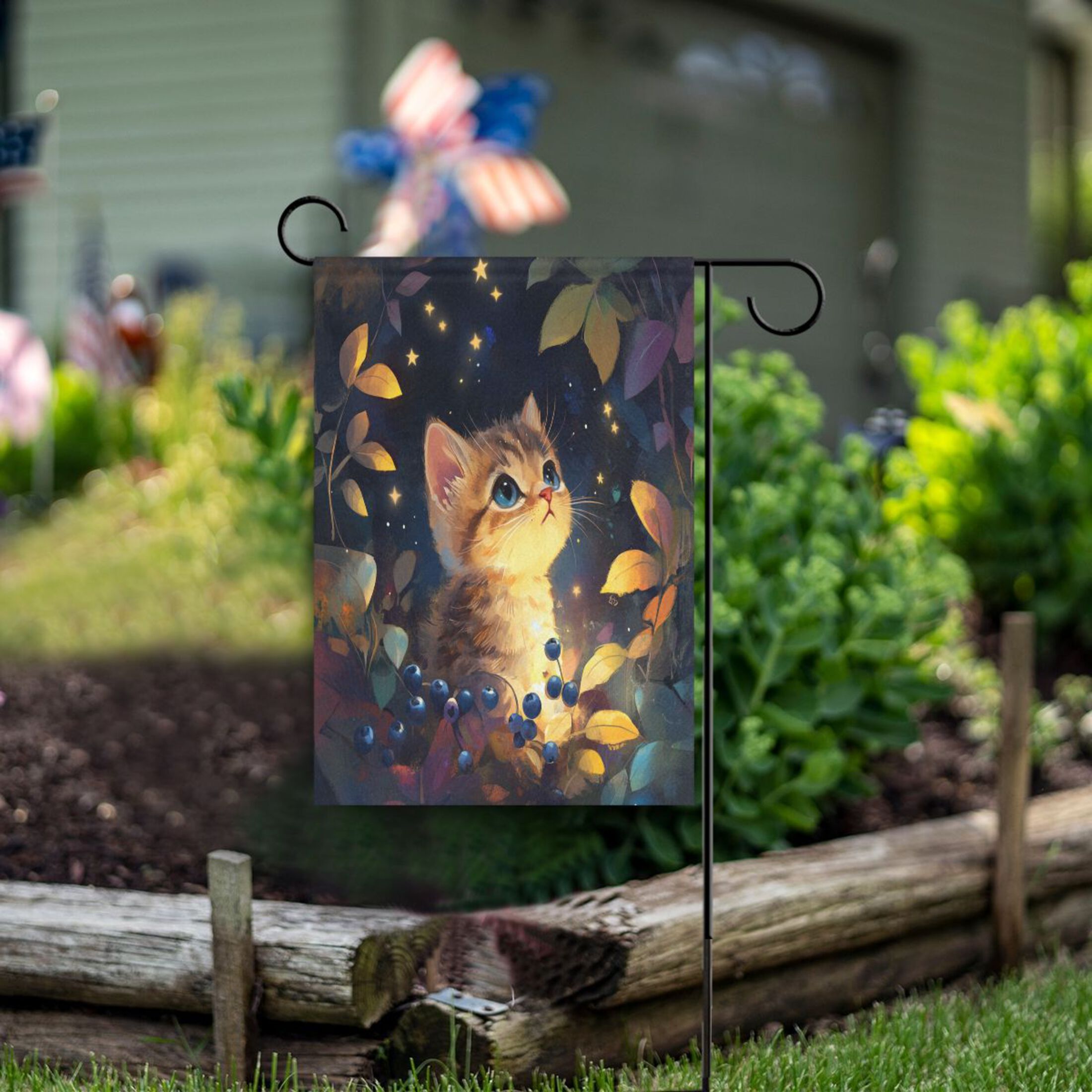 Square Garden Flags 28x40in Garden Flags Outdoor Flags Outdoor Banners ...