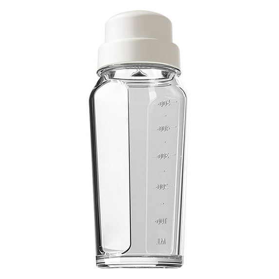 Square Glass Milk Bottle With A Silicone Dispenser Cap Glass Juice ...