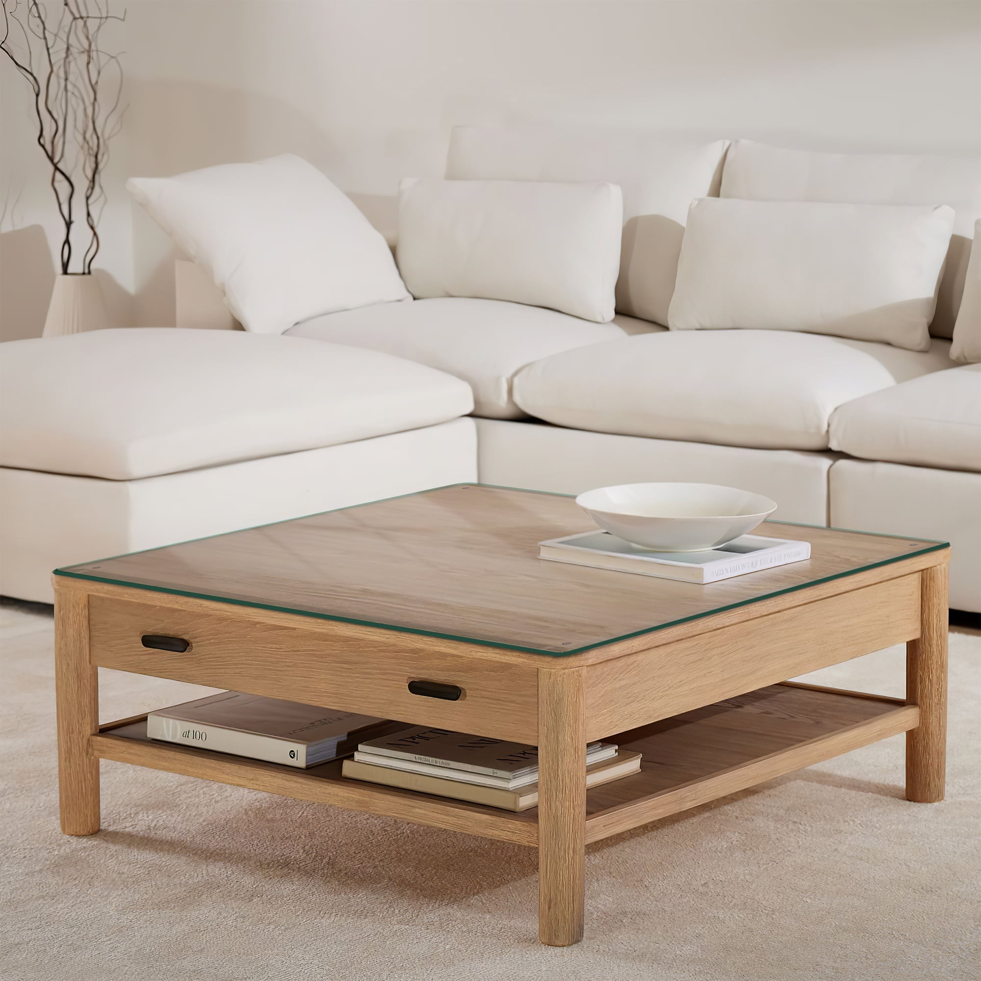 Free Shipping! MAYEERTY Square Glass Table Top 36x36 5mm Tempered ...
