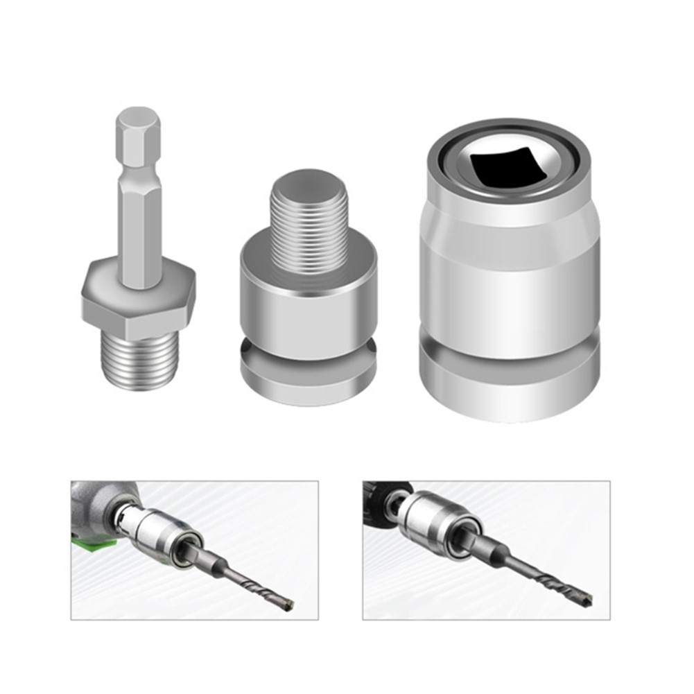 Square Handle Drill Chuck Adapter for Electric Hammer And for Impact ...