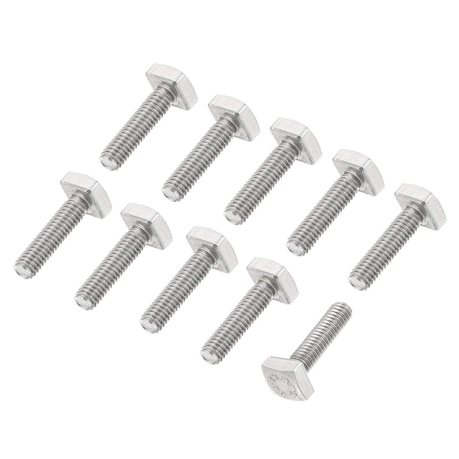Square Head Bolt, 10 Pack M4x16mm 304 Stainless Steel Grade C Square ...