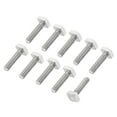Square Head Bolt, 10 Pack M4x16mm 304 Stainless Steel Grade C Square ...