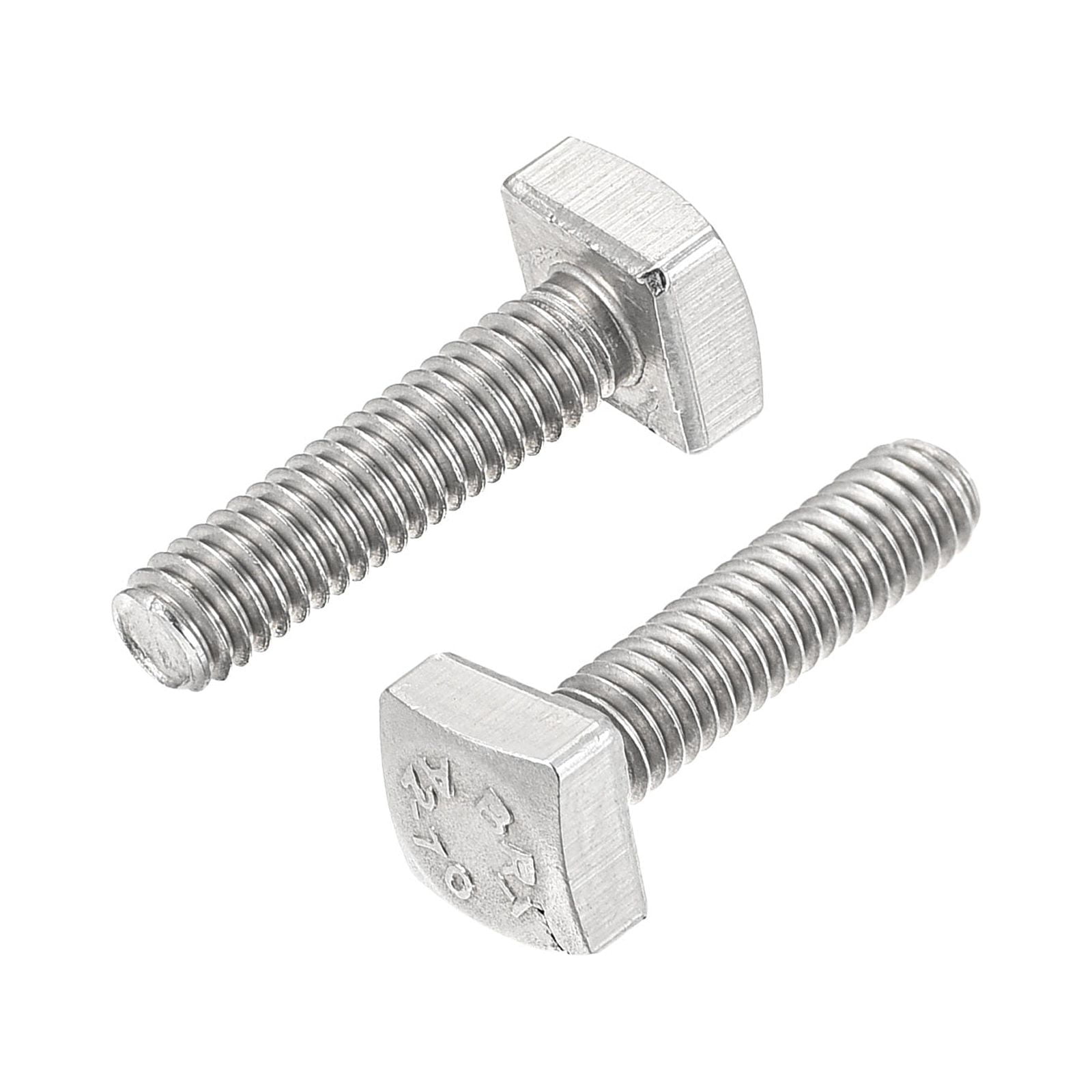 Square Head Bolt, 2 Pack M4x16mm 304 Stainless Steel Grade C Square ...