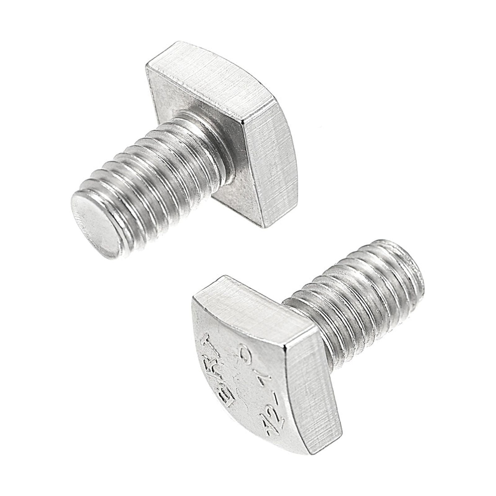 Square Head Bolt, 2 Pack M8x12mm 304 Stainless Steel Grade C Square ...