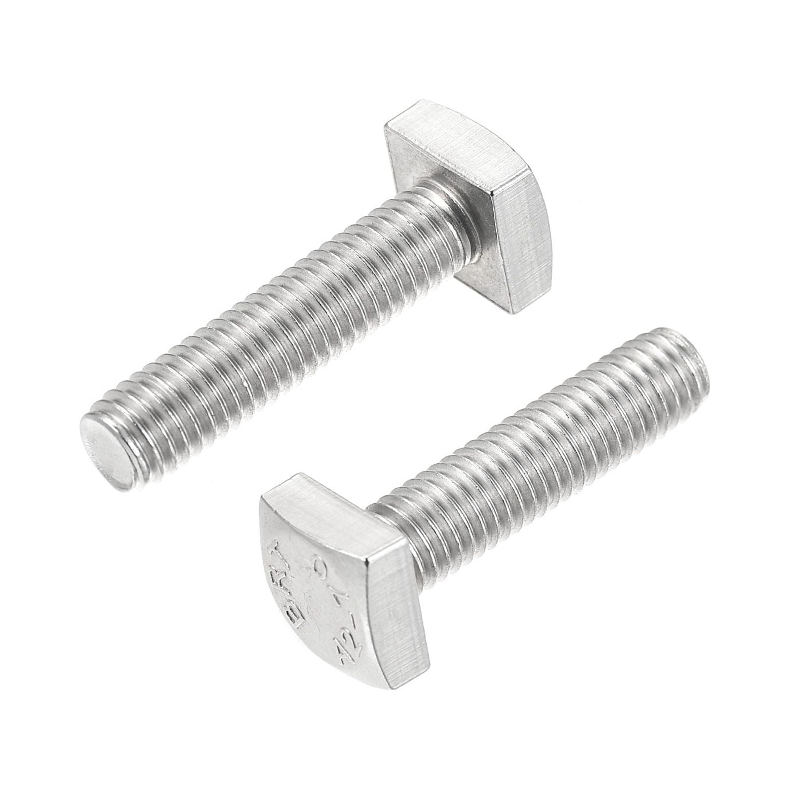 Square Head Bolt, 2 Pack M8x30mm 304 Stainless Steel Grade C Square ...