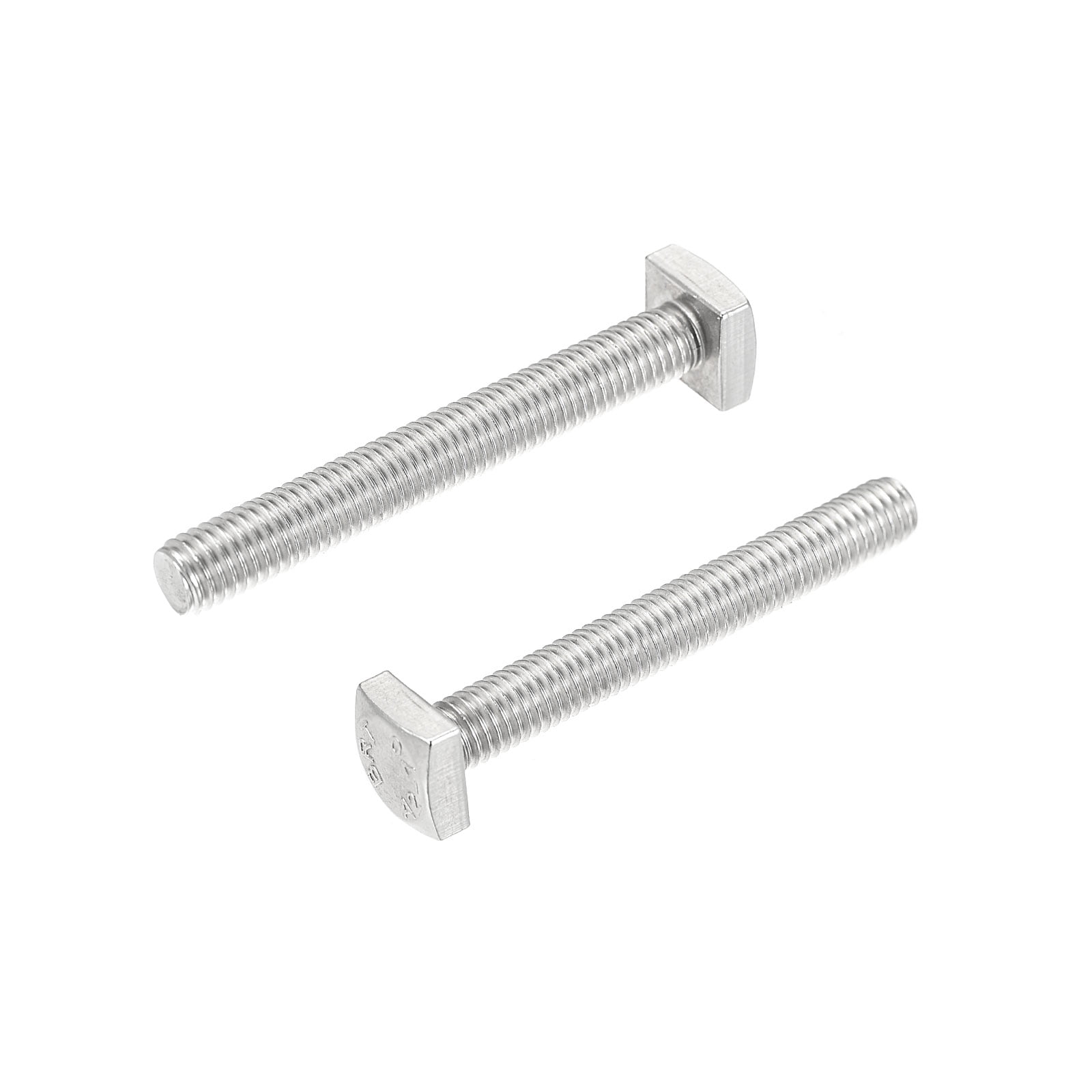 Square Head Bolt, 2 Pack M8x70mm 304 Stainless Steel Grade C Square ...