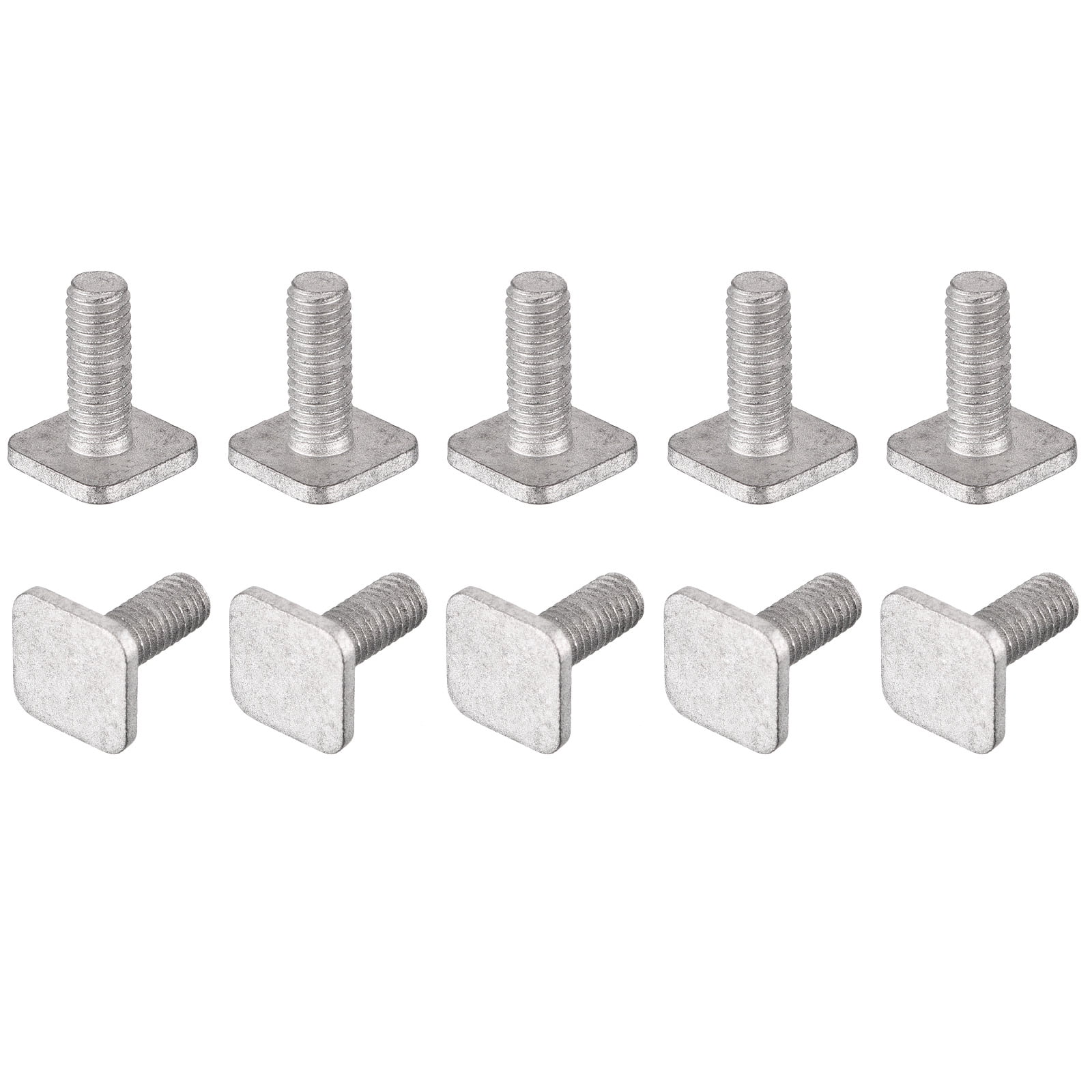 Square Head Bolt, 20 Pack M6x16mm Carbon Steel Grade 8.8 Square Screws ...