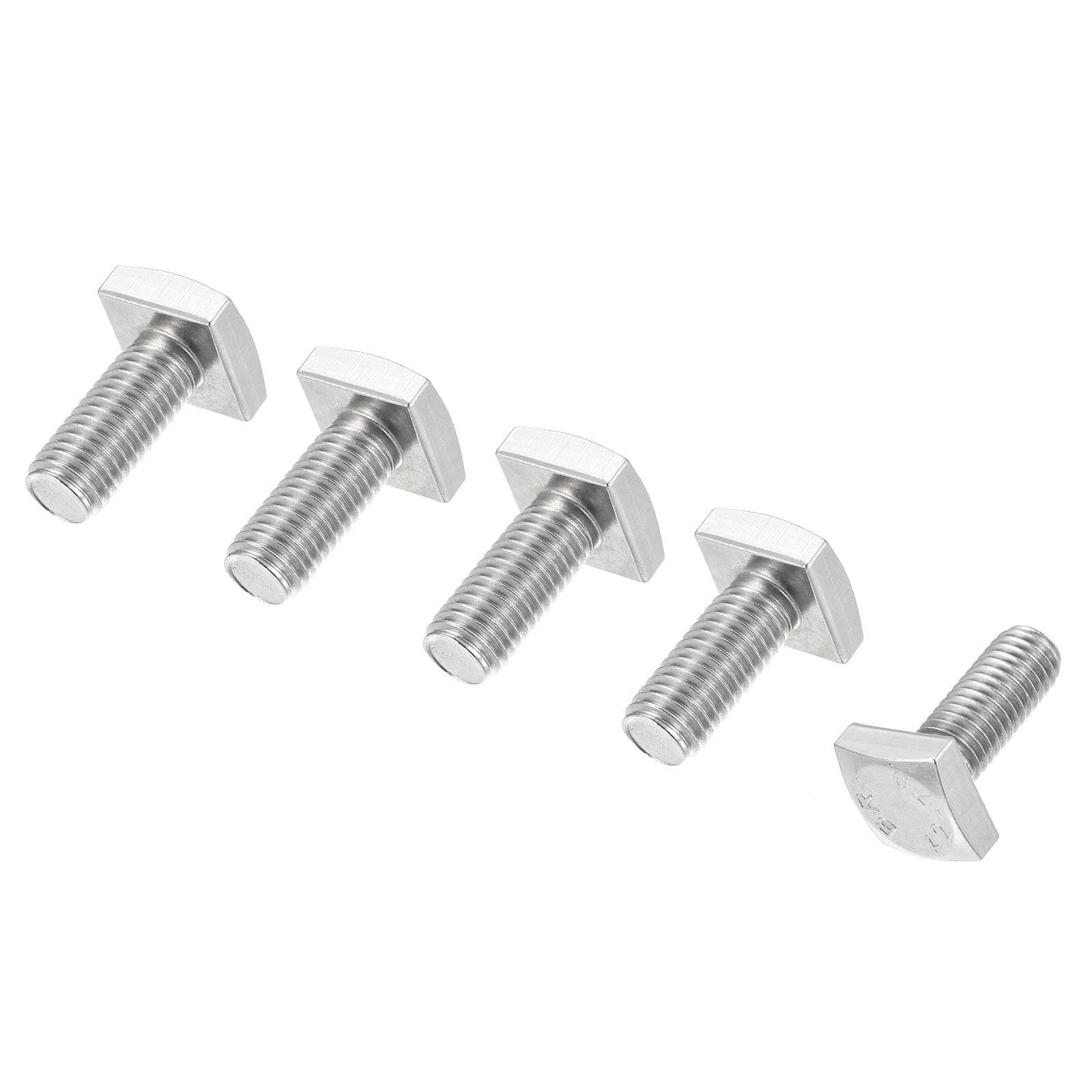 Square Head Bolt, 5 Pack M10x20mm 304 Stainless Steel Grade C Square ...