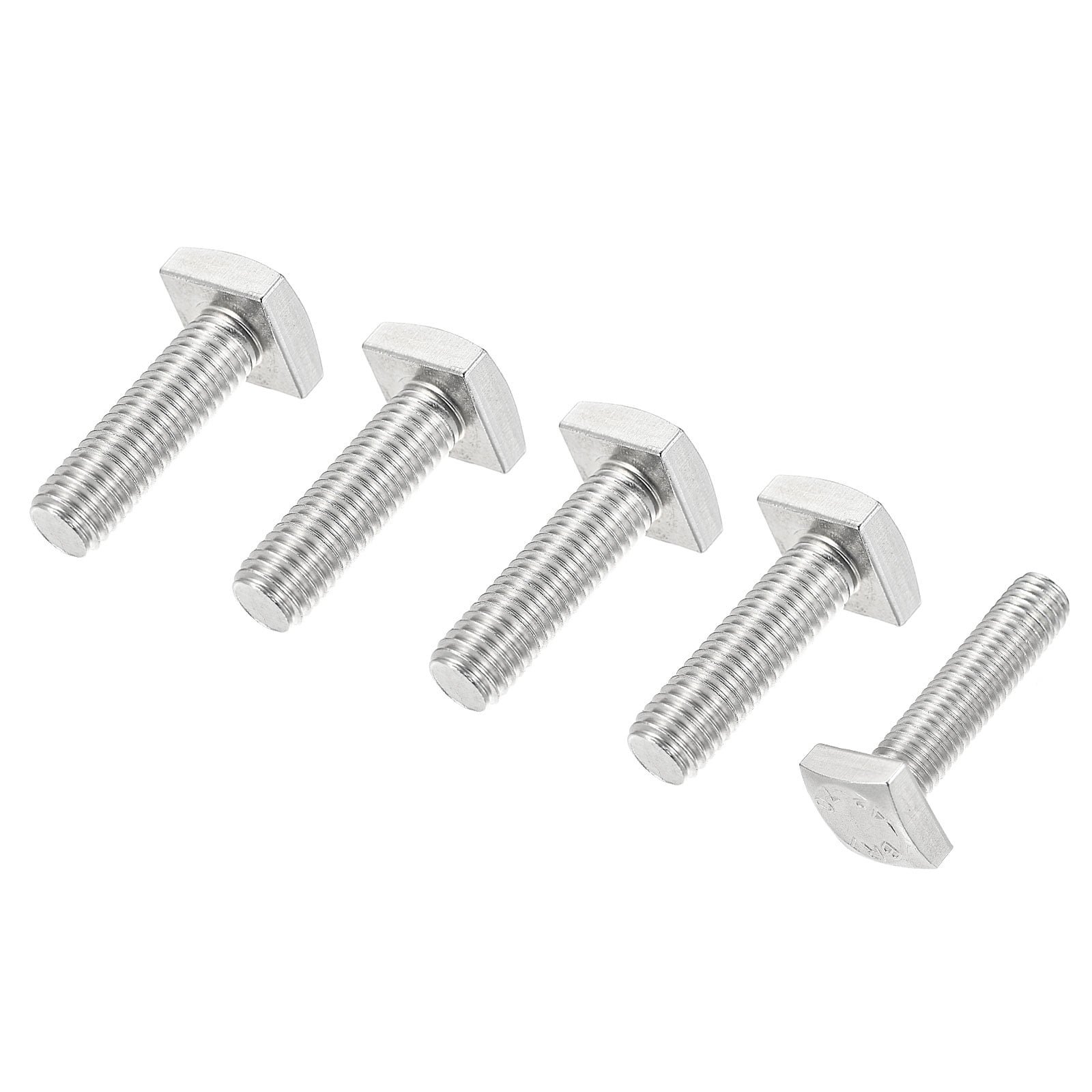 Square Head Bolt, 5 Pack M10x35mm 304 Stainless Steel Grade C Square ...