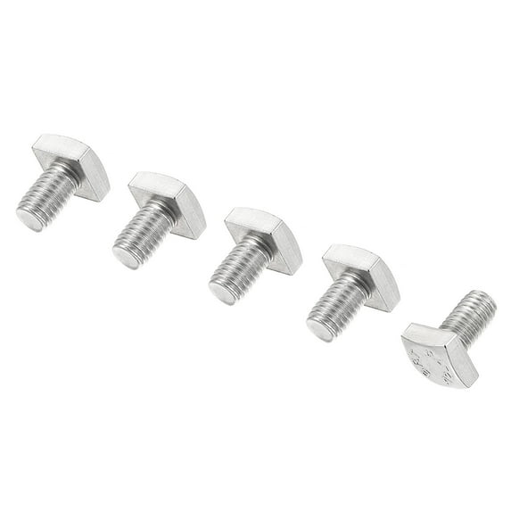 Square Head Bolt, 5 Pack M8x12mm 304 Stainless Steel Grade C Square ...