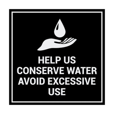 Square Cough & Sneeze Into A Tissue And Safely Dispose Sign (Black Gold ...