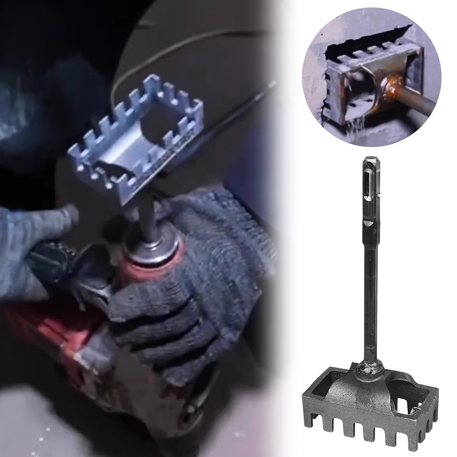 Square Hole Cutter for Electrical Boxes,Stainless Square Hole Punch ...