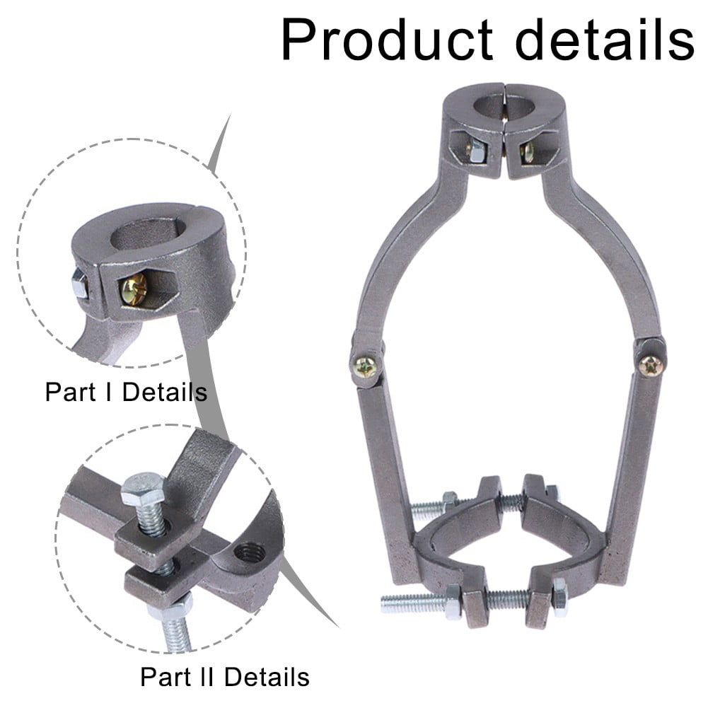 Square Hole Drill Bit Adapter Hand drill tenon bracket for Wood Mortise ...