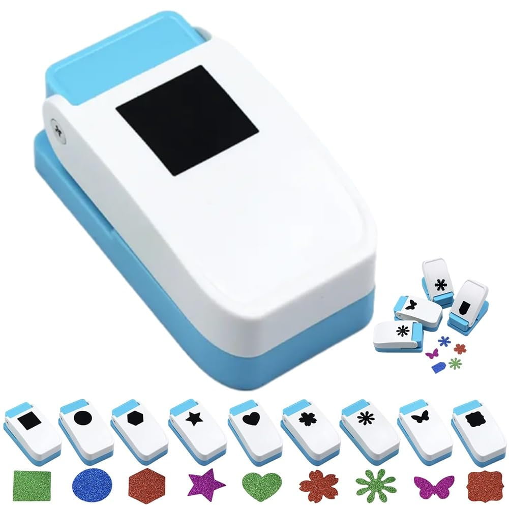 Square Hole Punch, 1 Inch Square Punch for Paper Crafts, Squares Paper ...