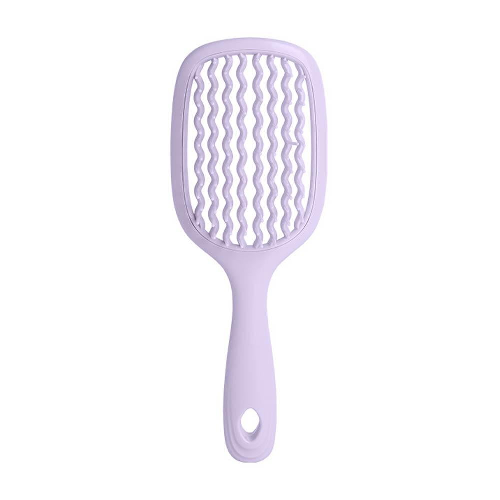 Square Hollow Hairbrush, Wide-tooth Comb, Easy To Detangle And Scalp ...