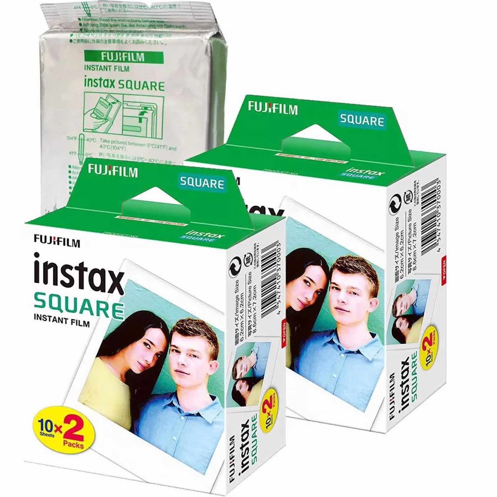 Square Instant Film for SQ1, SQ40, SQ6, SQ20 Cameras - Walmart.com