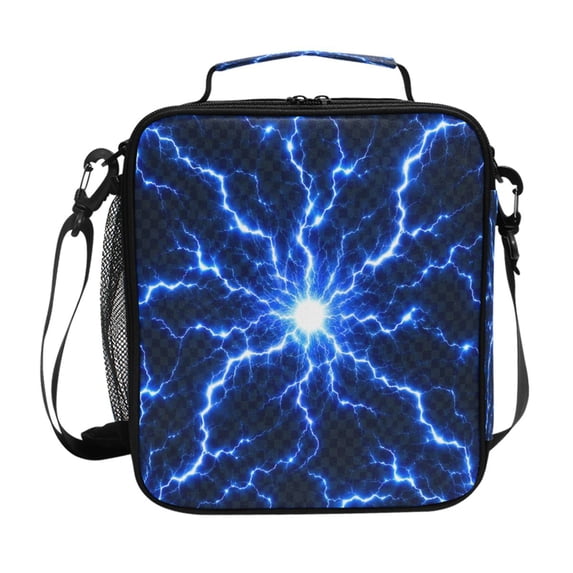 Square Insulated Lunch Bag Reusable Thermal Lunch Box Tote Cooler Bag ...