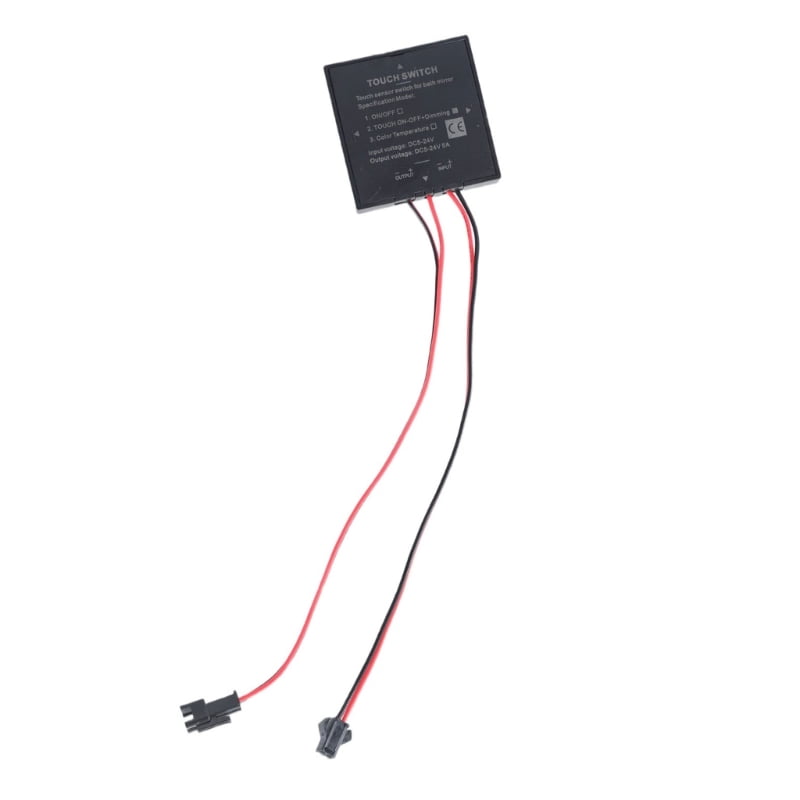 Square Intelligent Spring Loaded Bathroom Mirror Switches with Single ...