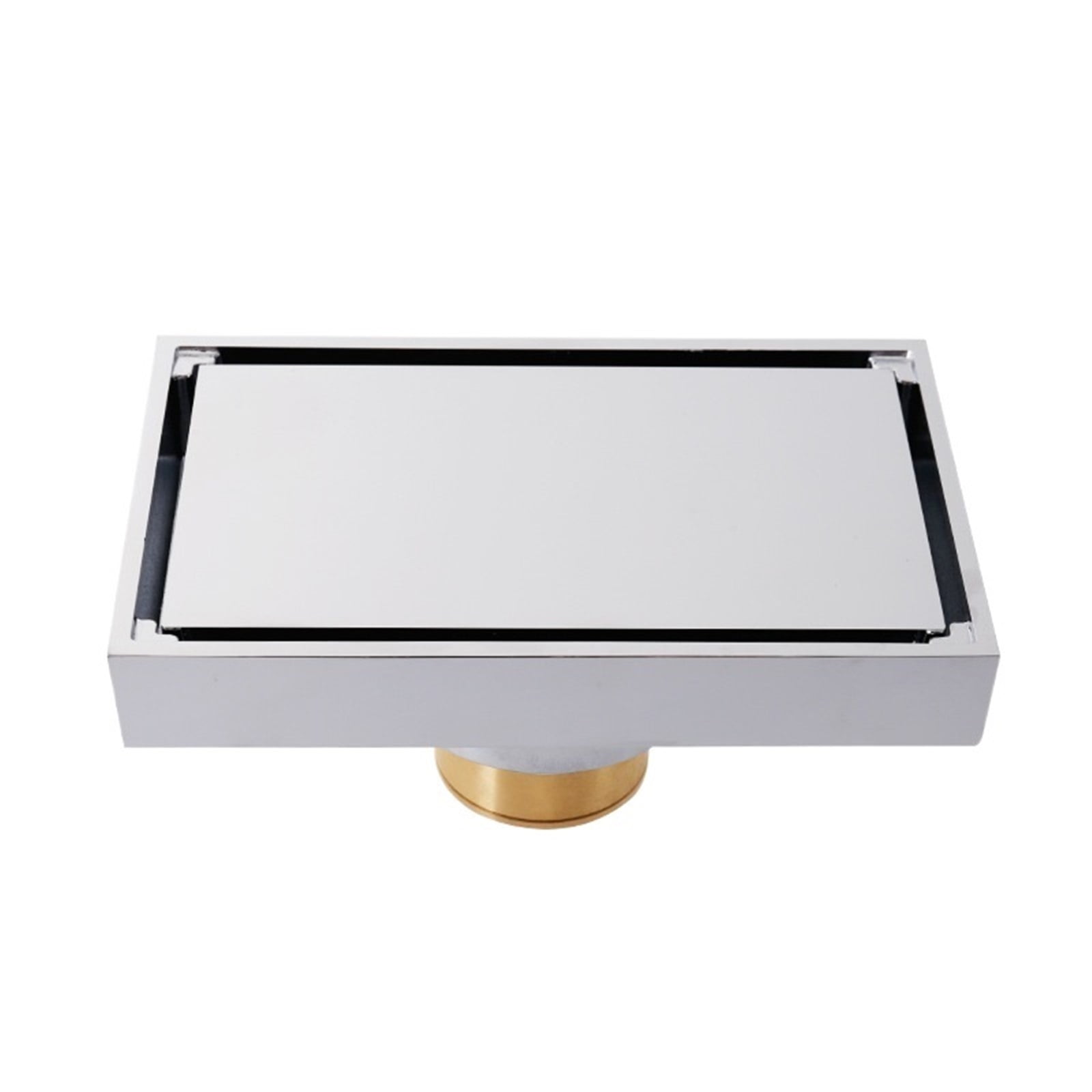 Square Invisible Shower Floor Drain, Detachable Stainless Steel ...