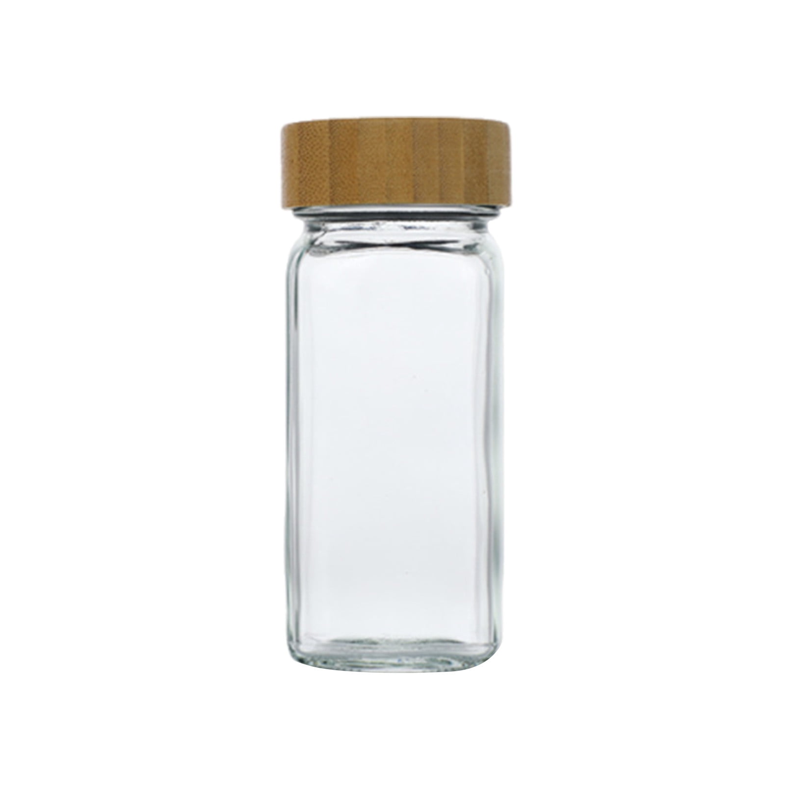 Square Jar Container With Shaker Insert Jar Glass Shaker Seasoning ...
