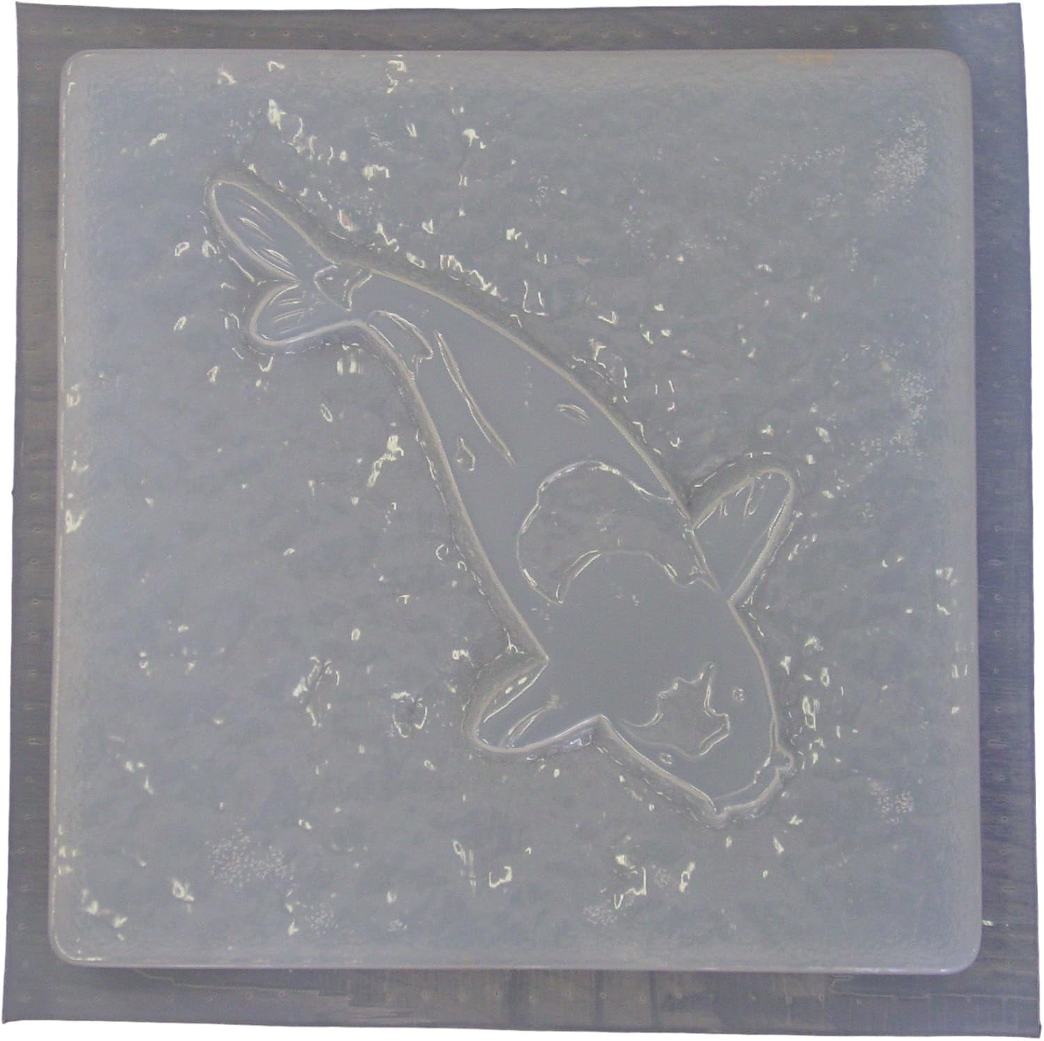 Square Koi Fish Plastic Craft Mold use with Concrete or Cement for ...