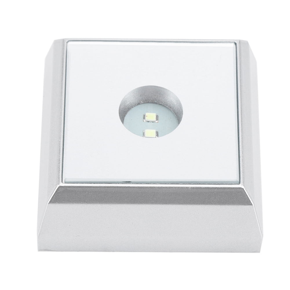 Square LED Lamp Base Stand Holder for Crystal Acrylic Statue Display ...