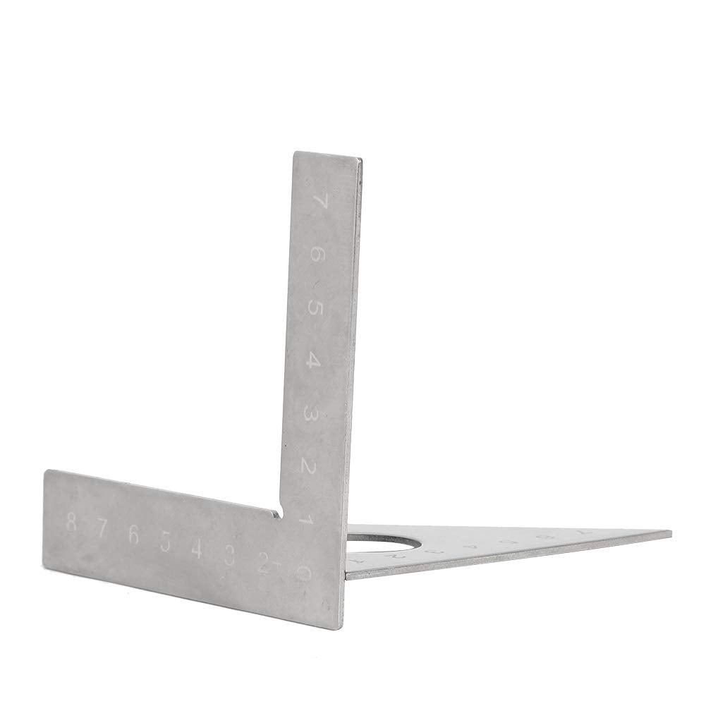 Square Layout Miter Triangular Ruler, Stainless Steel 90° 45° Mitre ...