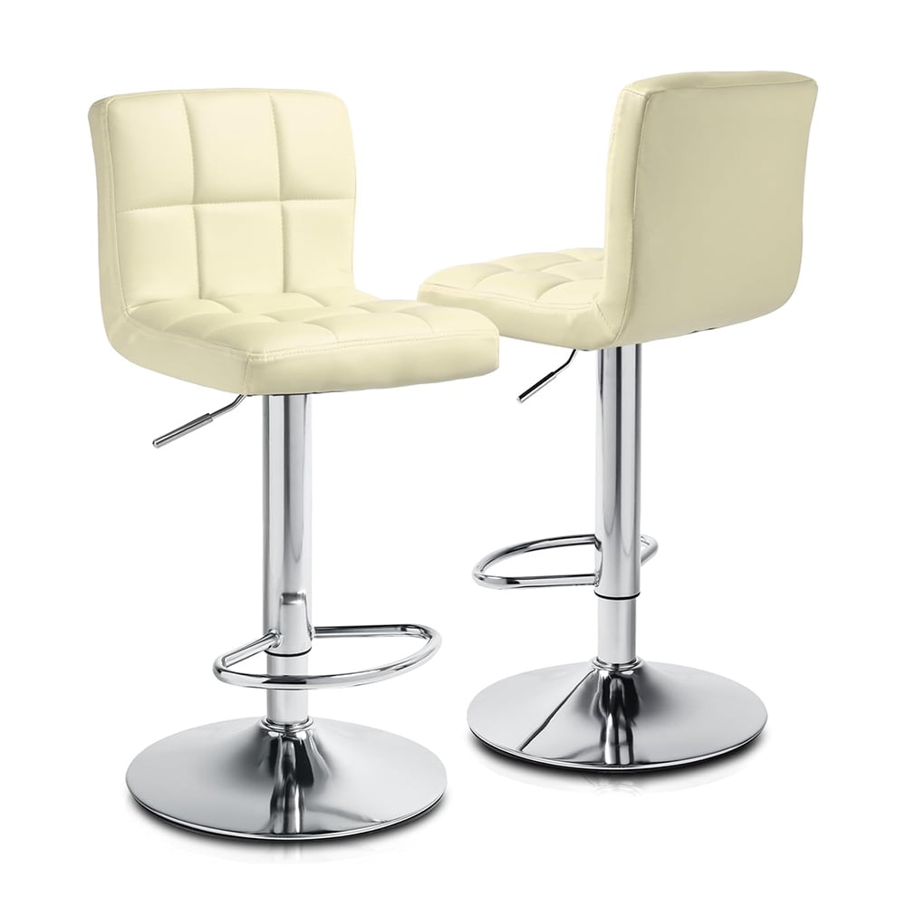 Square Lift Pub Chair, Swivel Bar Stool with Adjustable Height and ...