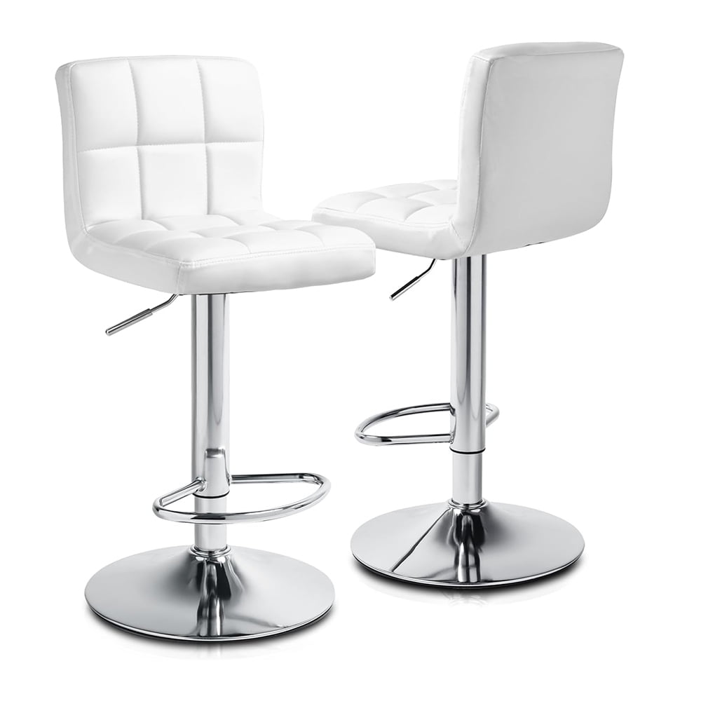 Adjustable Height Swivel Bar Stool, Lift Pub Chair for Bar, Club, Party ...