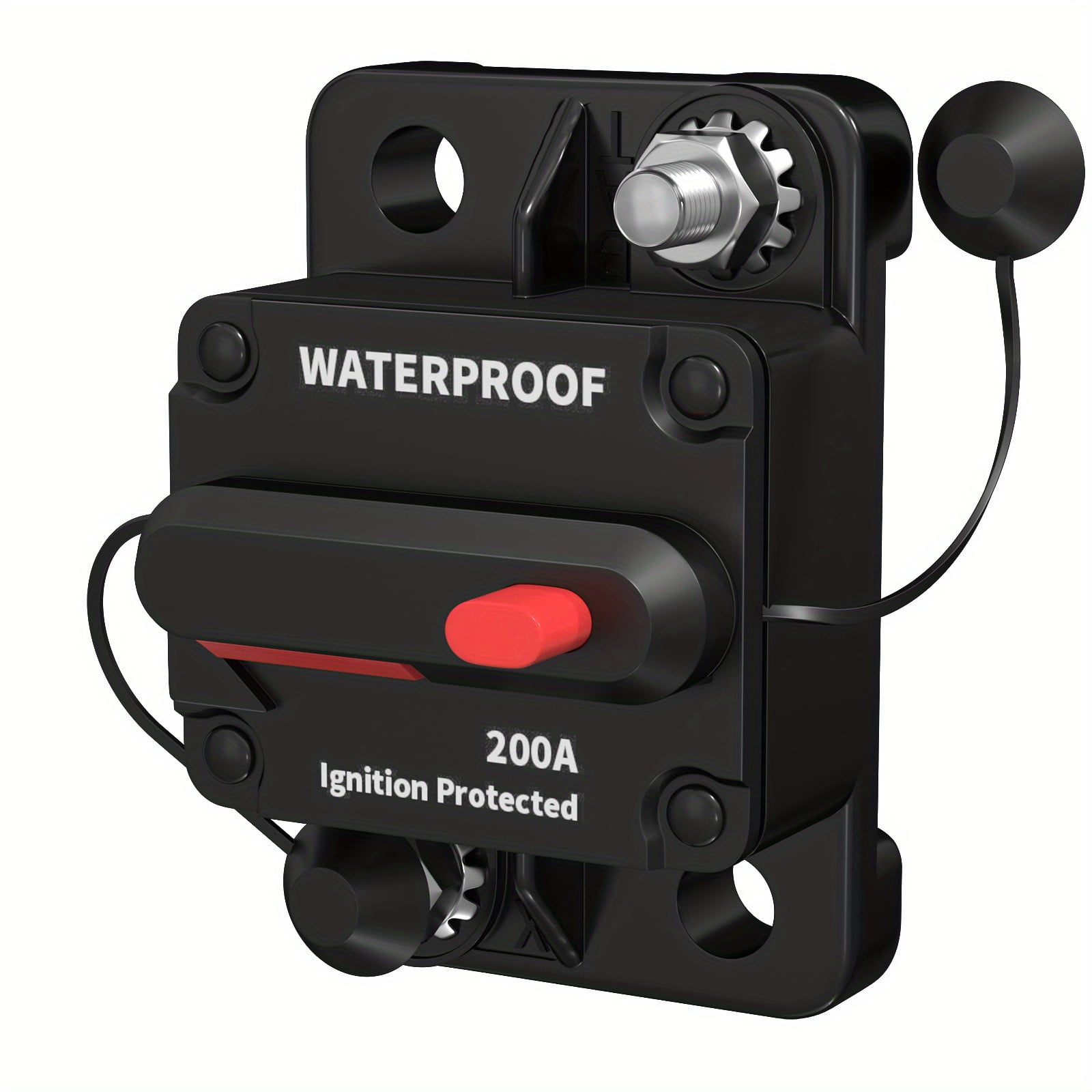 Square Manual Reset Circuit Breaker with Switch, 100A, Suitable for ...