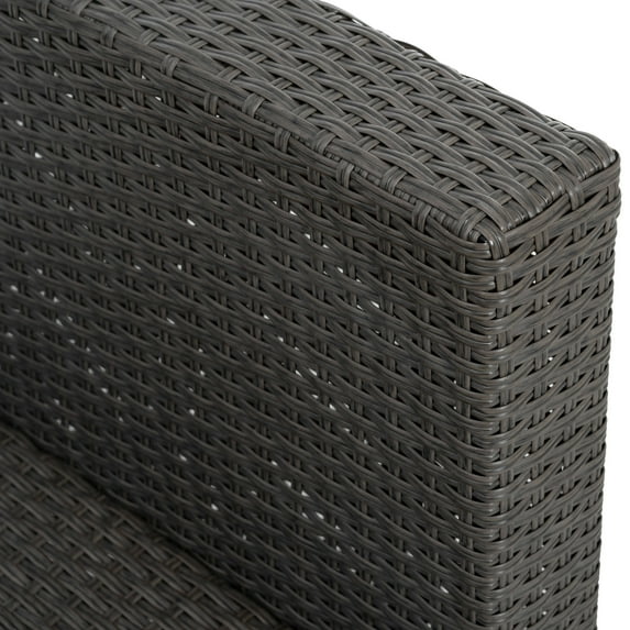 Square Metal Tube Frame PE Wicker - Hand - Woven and Durable - Outdoor ...