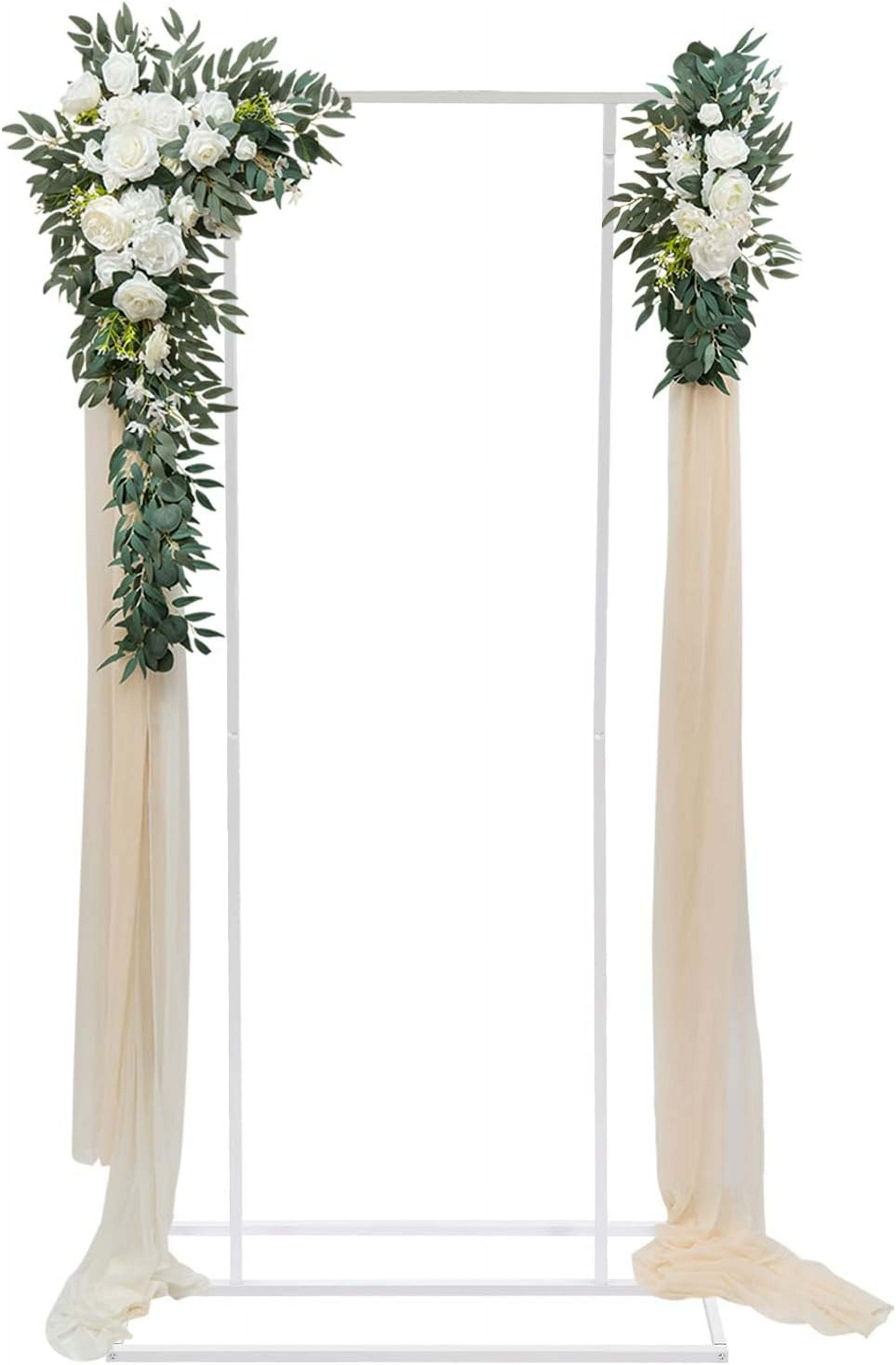 Square Metal Wedding Arch,Rectangular Metal Backdrop Stands,Square ...