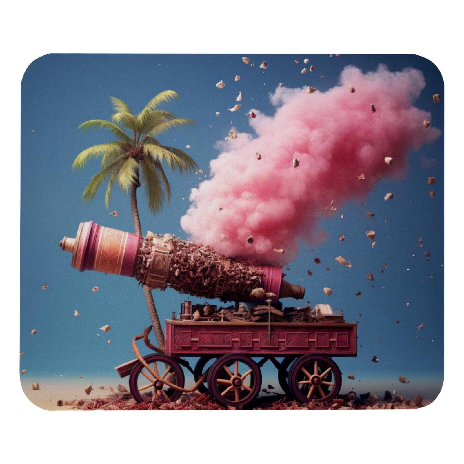 Square Mouse Pad 8.3x9.8 Inch, Cartoon Date Palm Crackers Mousepad for ...