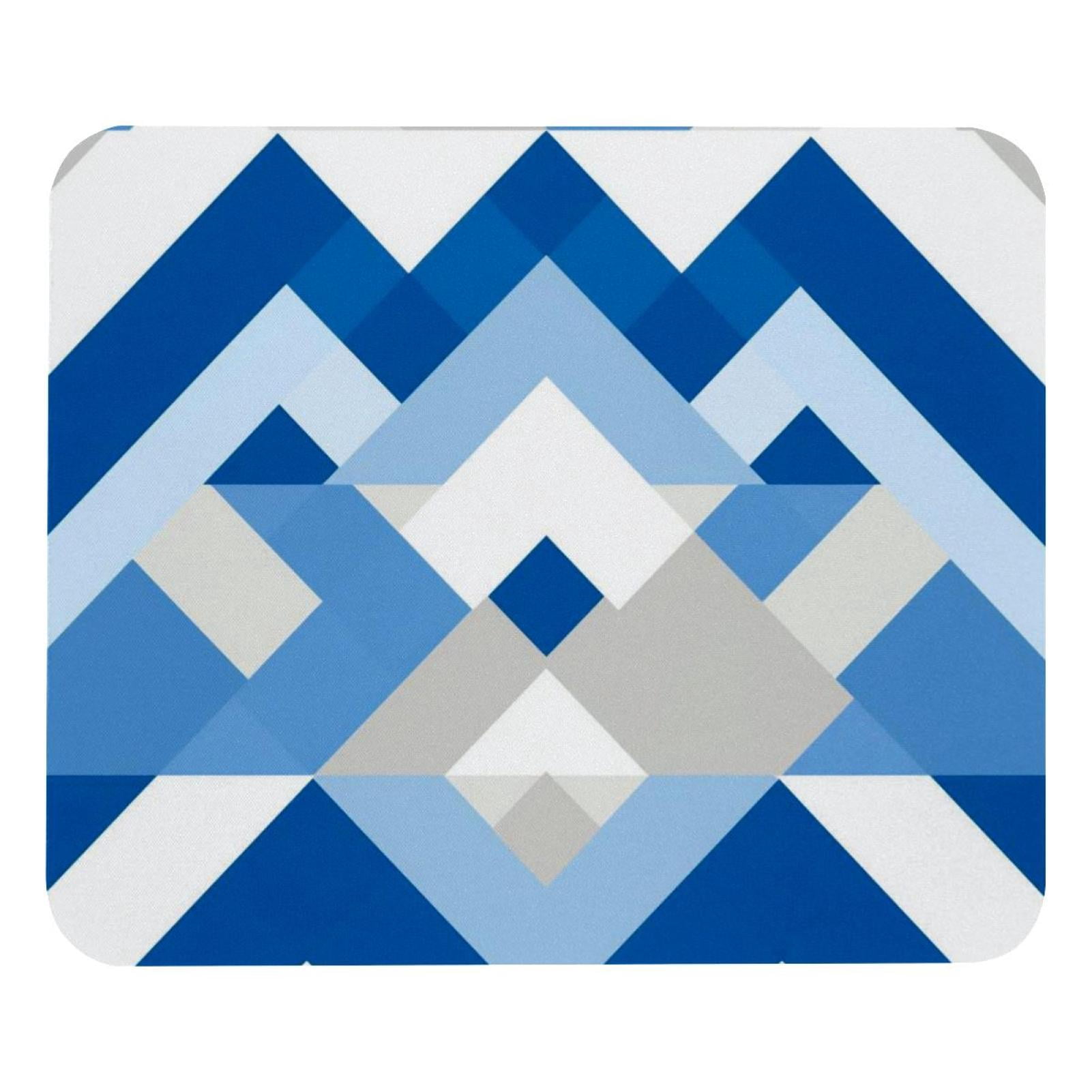 Square Mouse Pad 8.3x9.8 Inch, Israeli Flag Blue Pattern Mousepad for ...