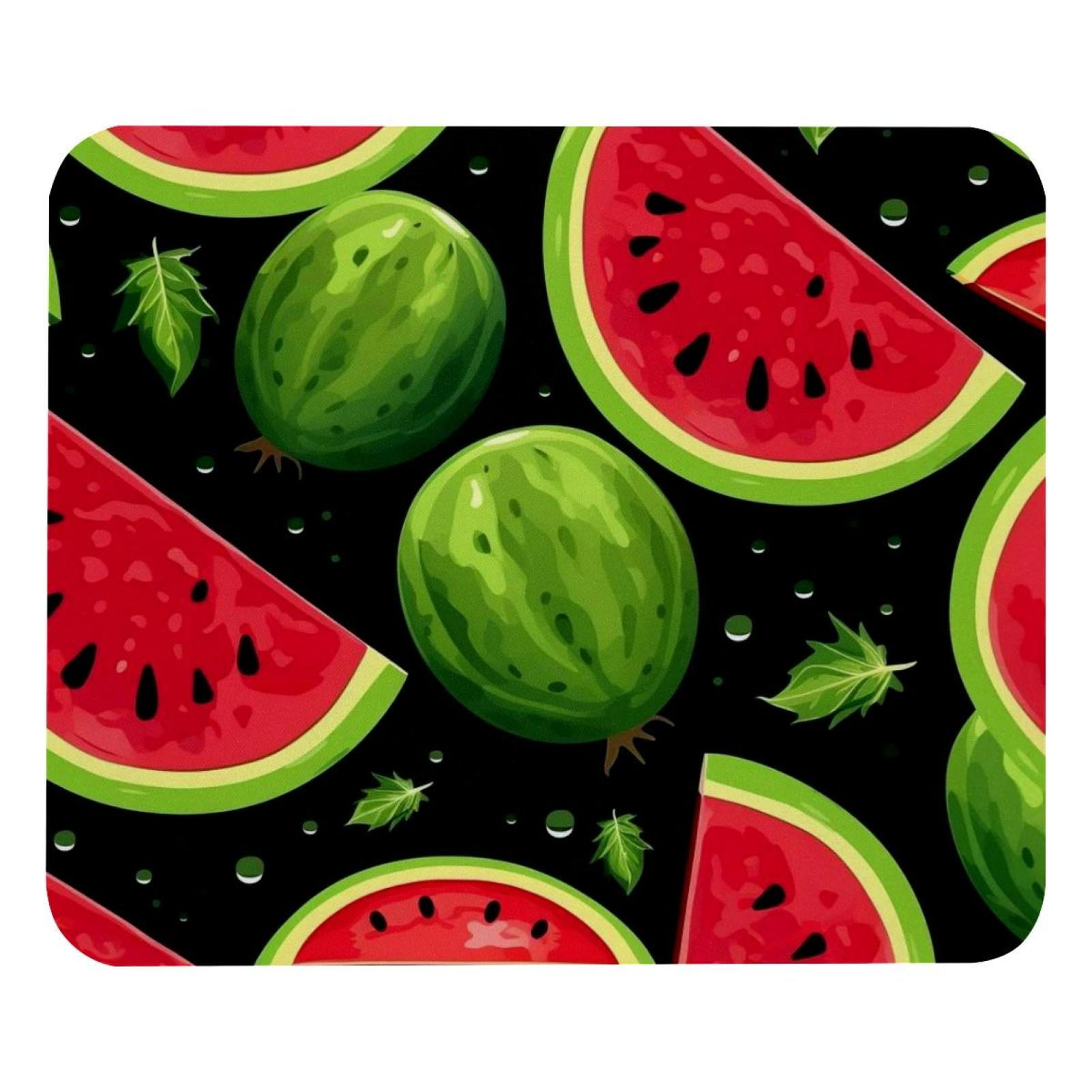 Square Mouse Pad 8.3x9.8 Inch, Watermelons Pattern Mousepad for Laptop ...